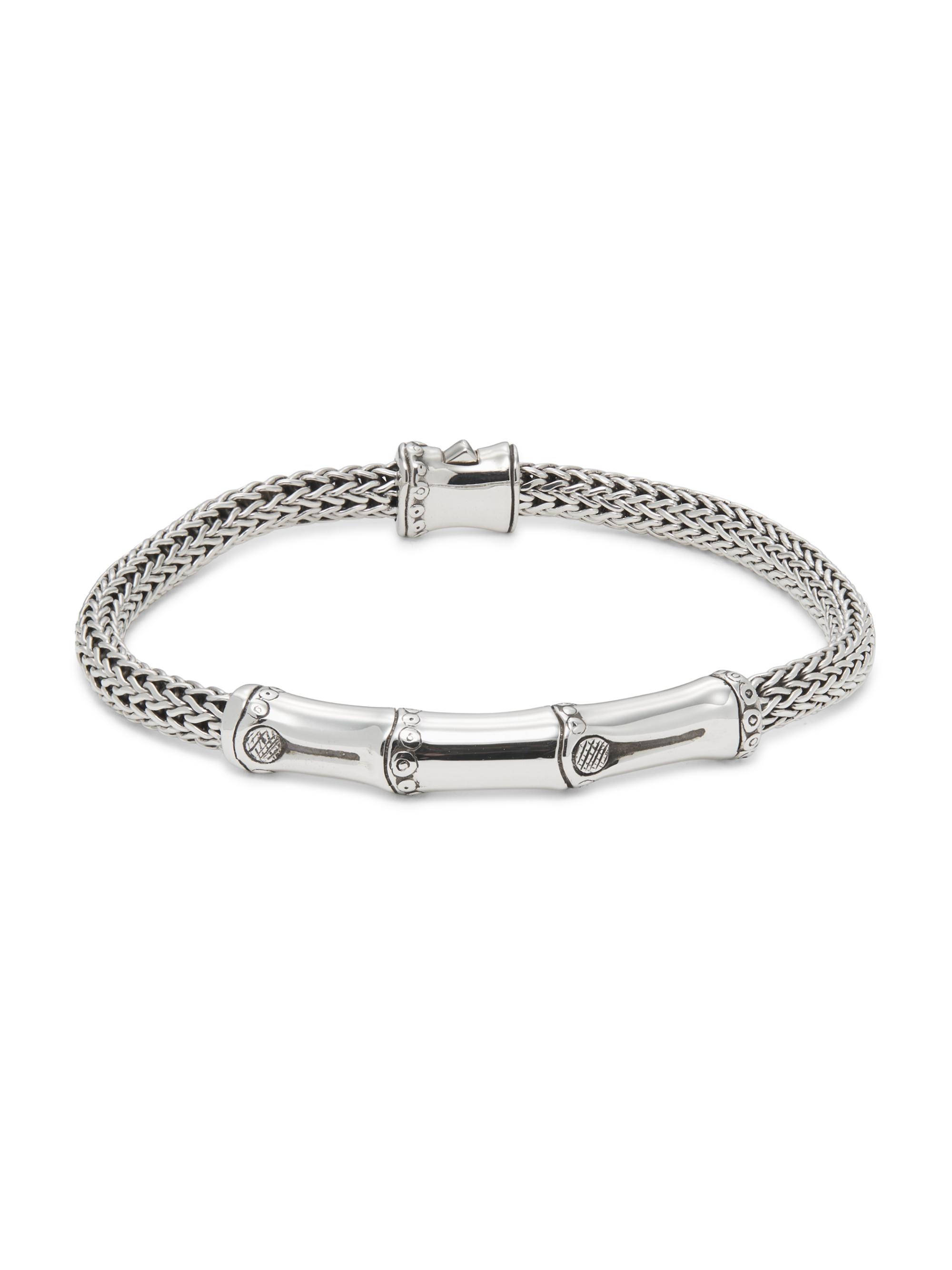 Click here for John Hardy Womens Bamboo Sterling Silver Station B... prices