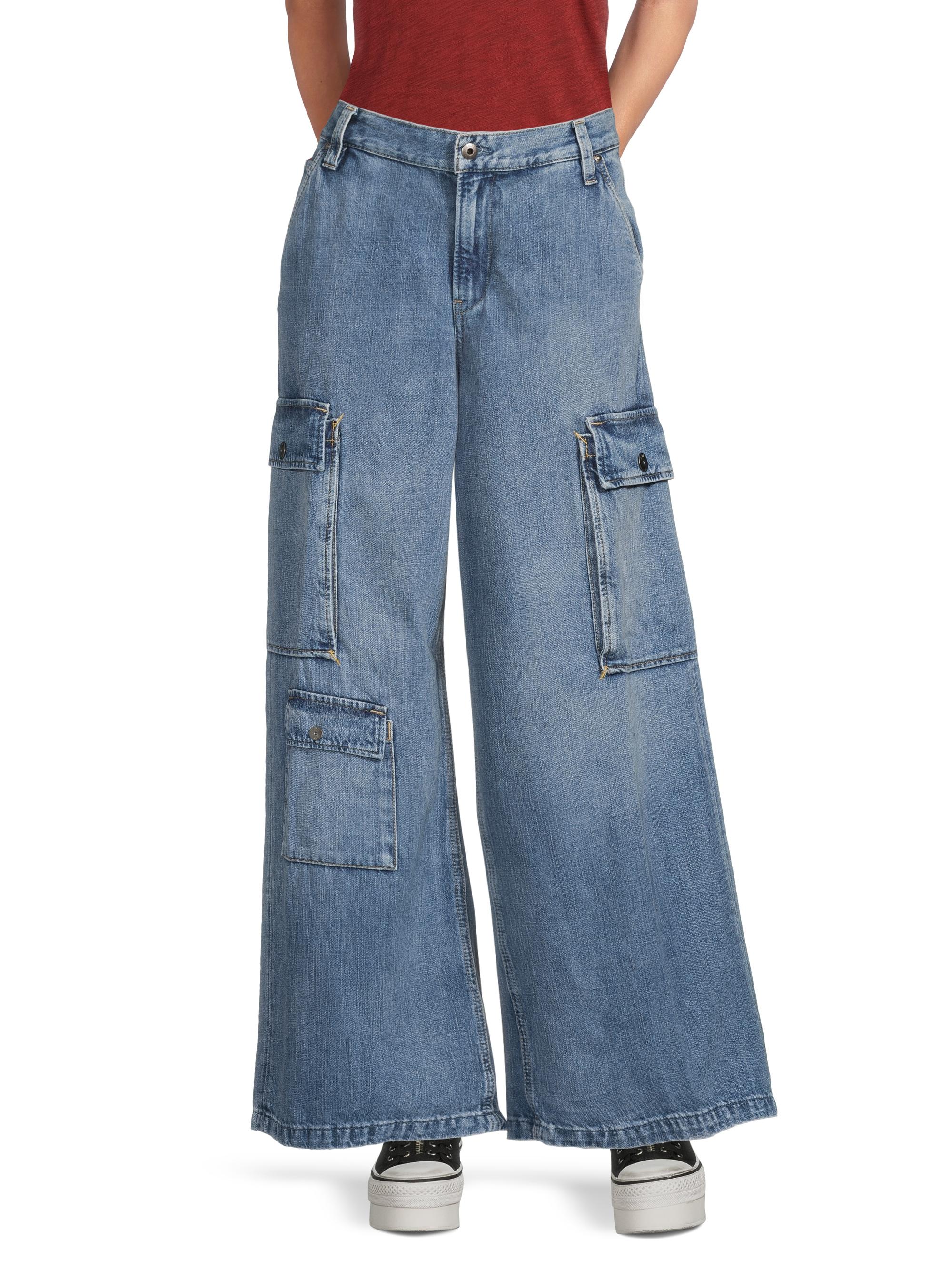 Click here for G-Star Raw Womens Mega Cargo Jeans - Faded Waterfr... prices