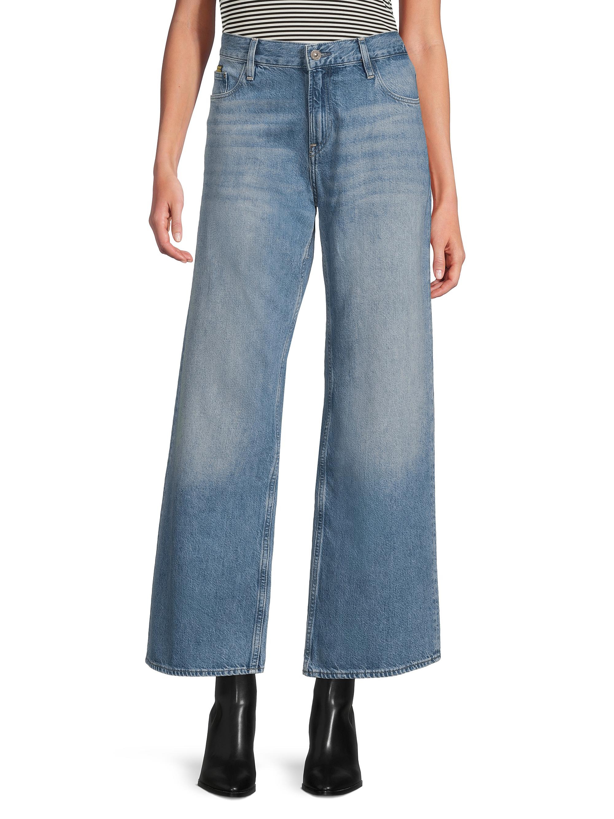 Click here for G-Star Raw Womens Judee Loose Jeans - Faded Blue M... prices