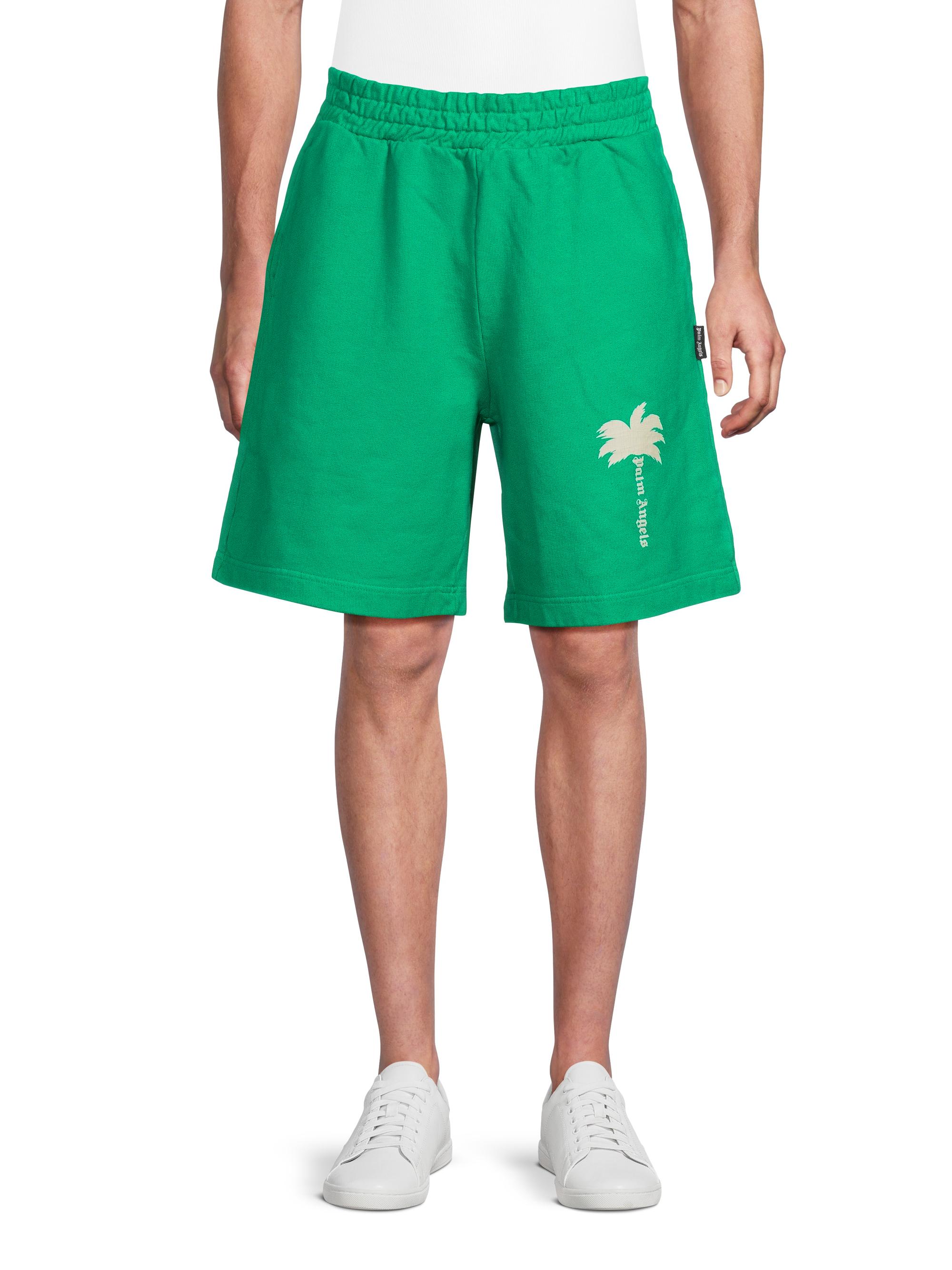 Click here for Palm Angels Mens Elasticized Waistband Cotton Swea... prices