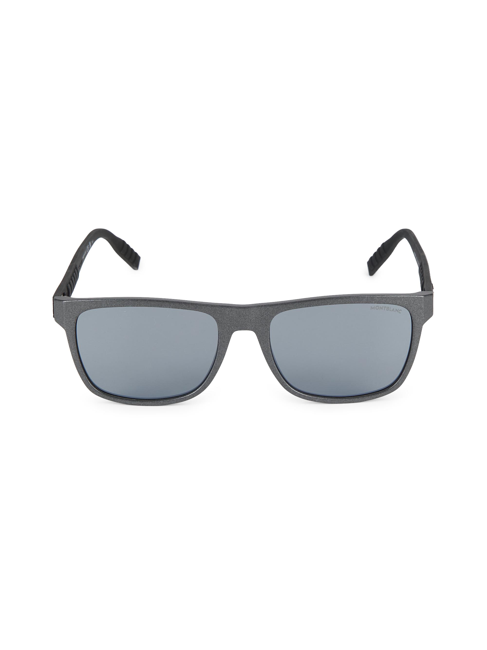 Click here for Montblanc Womens 56MM Solid Lens Square Sunglasses... prices