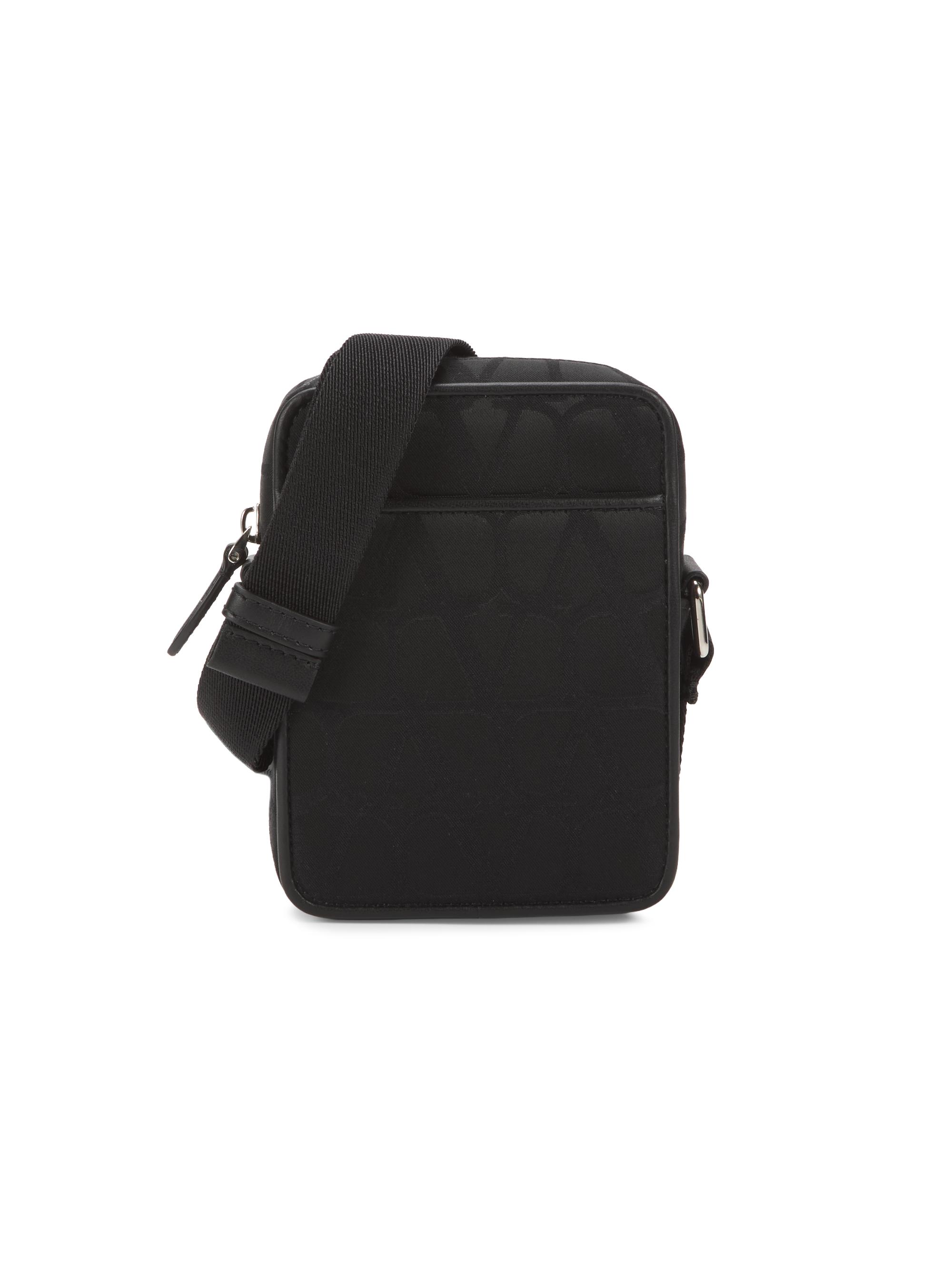 Click here for Valentino Garavani Mens Monogram Crossbody Bag - B... prices