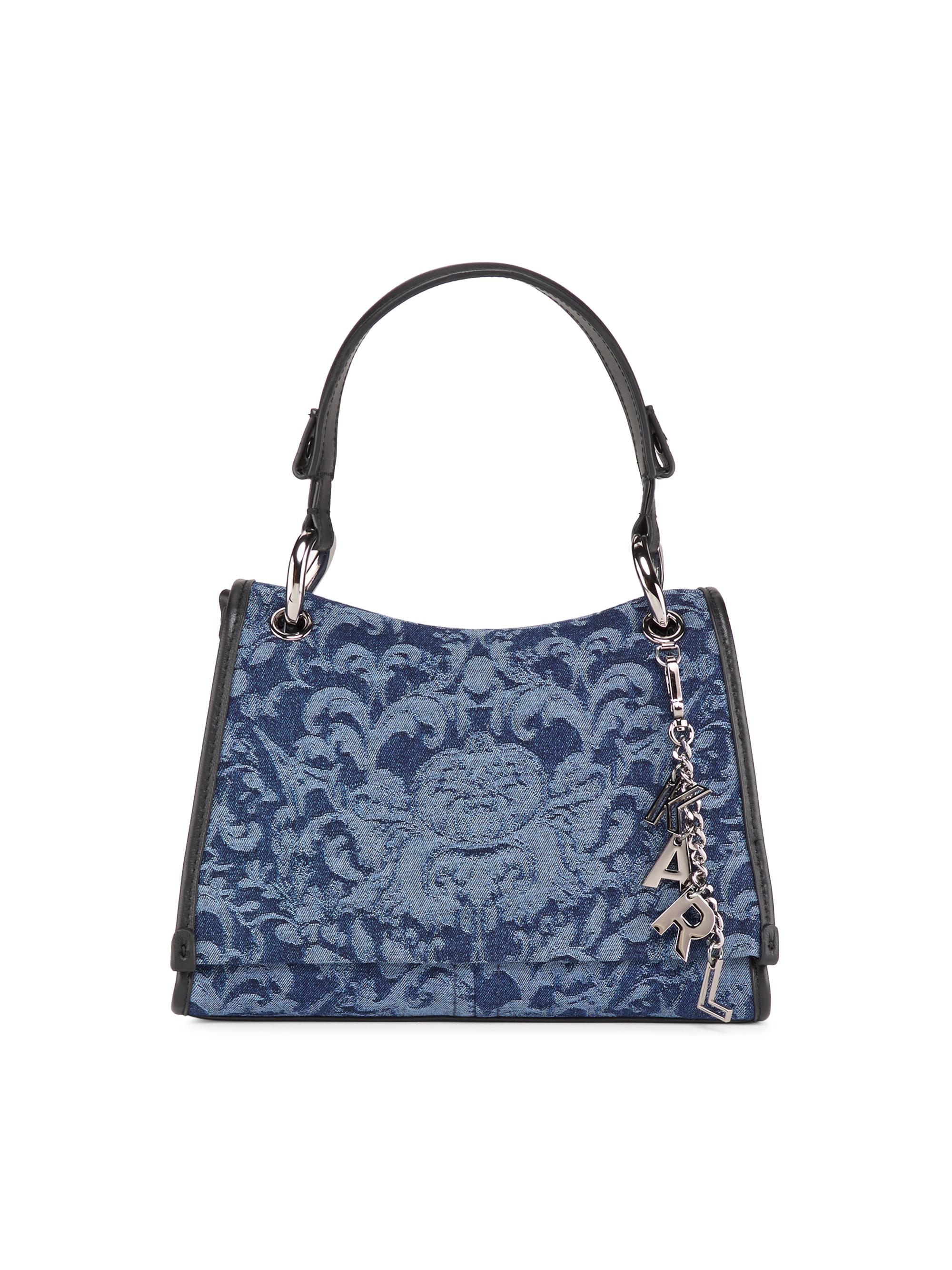 Click here for Karl Lagerfeld Paris Womens Lucient Denim Top Hand... prices