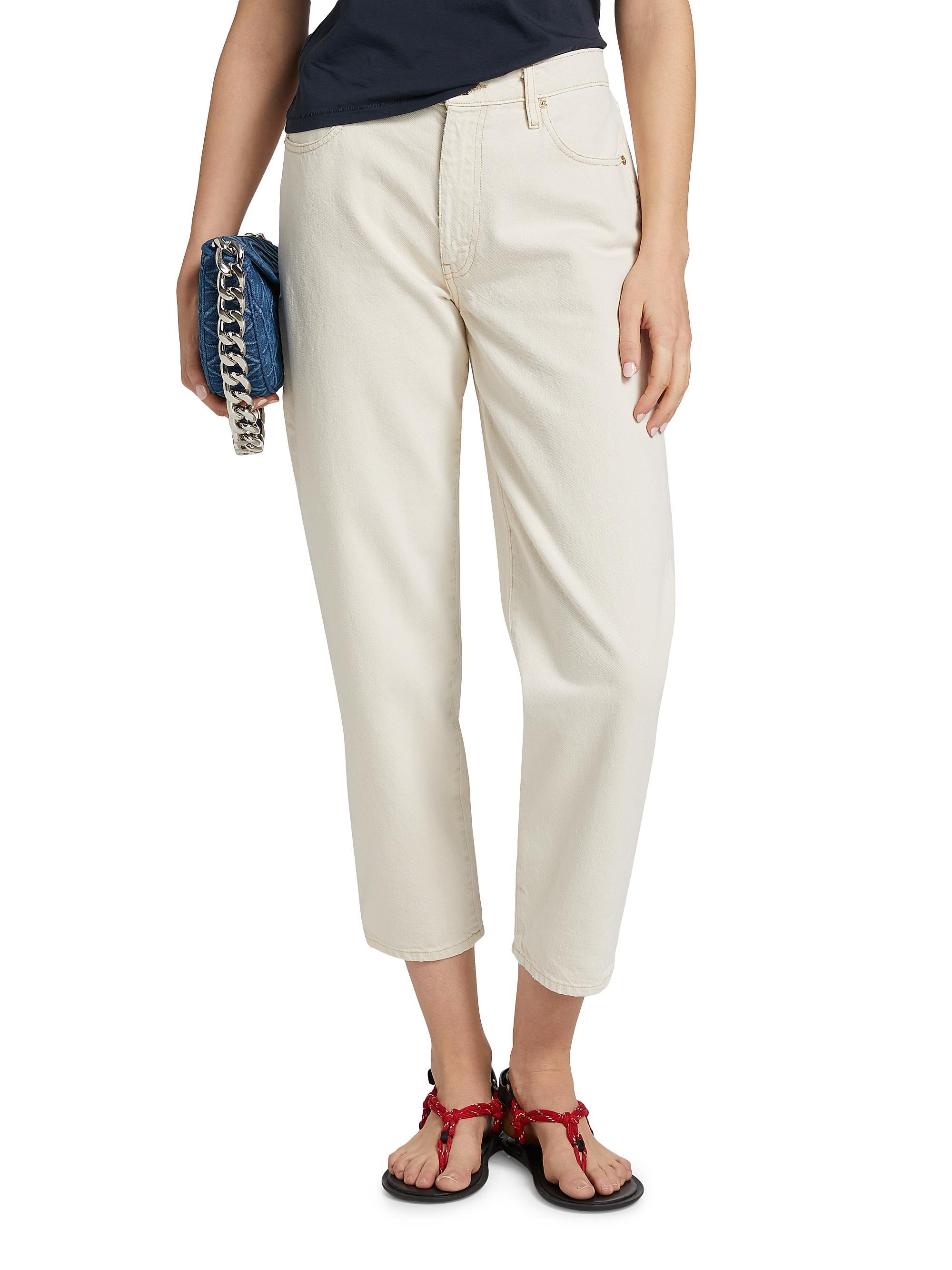 Click here for Frame Womens The Candle Twill Cotton Ankle Pants -... prices