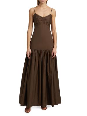 Click here for A. l.c. Womens Harper Cotton Maxi Dress - Milk Cho... prices