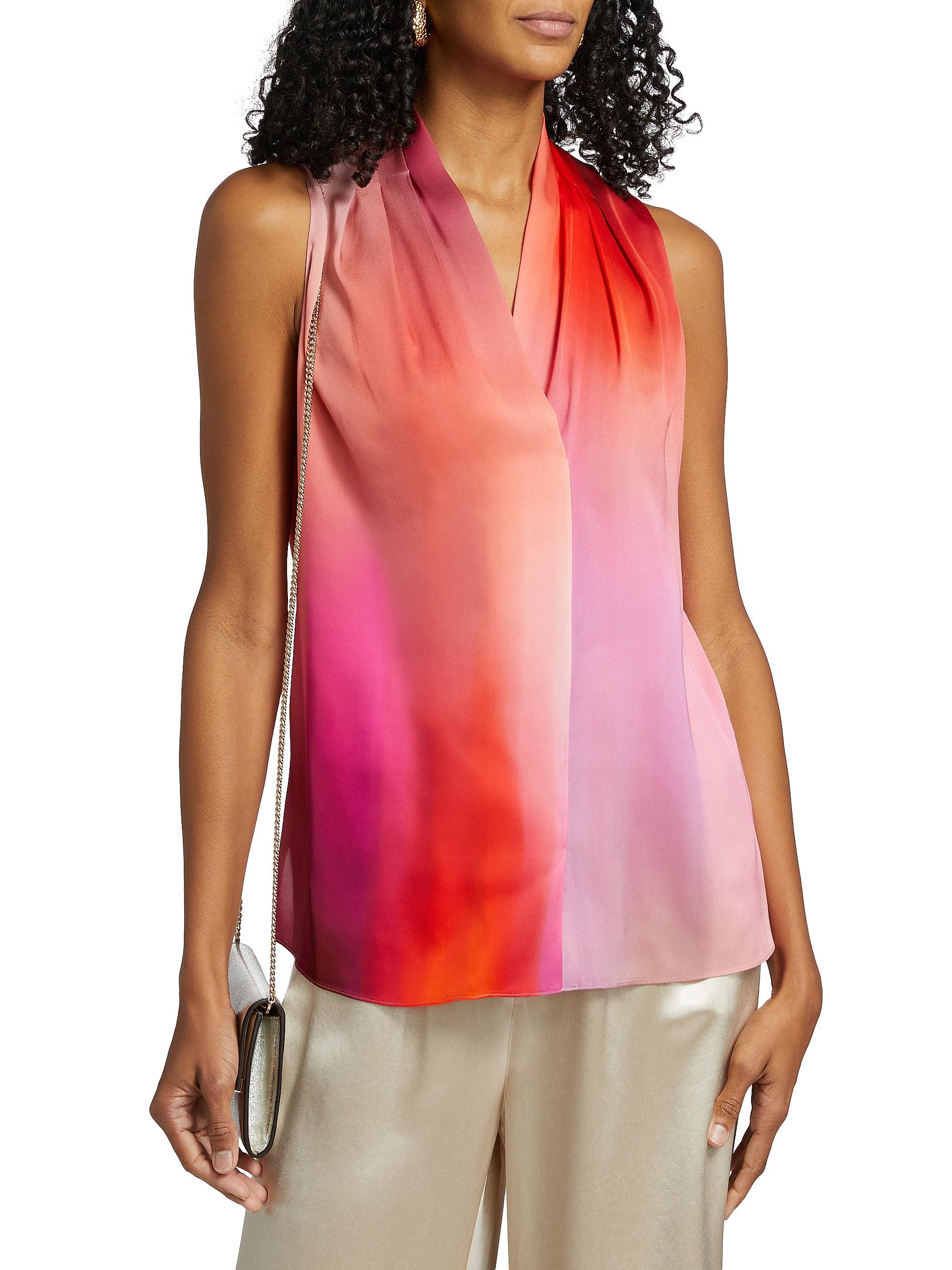 Click here for Kobi Halperin Womens Sydonie Printed Stretch Silk... prices