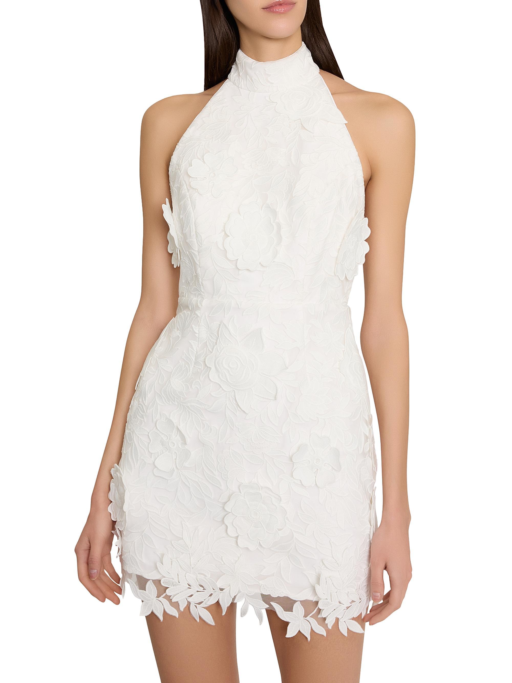 Click here for Milly Womens Olivia Rose Trellis Lace Minidress -... prices