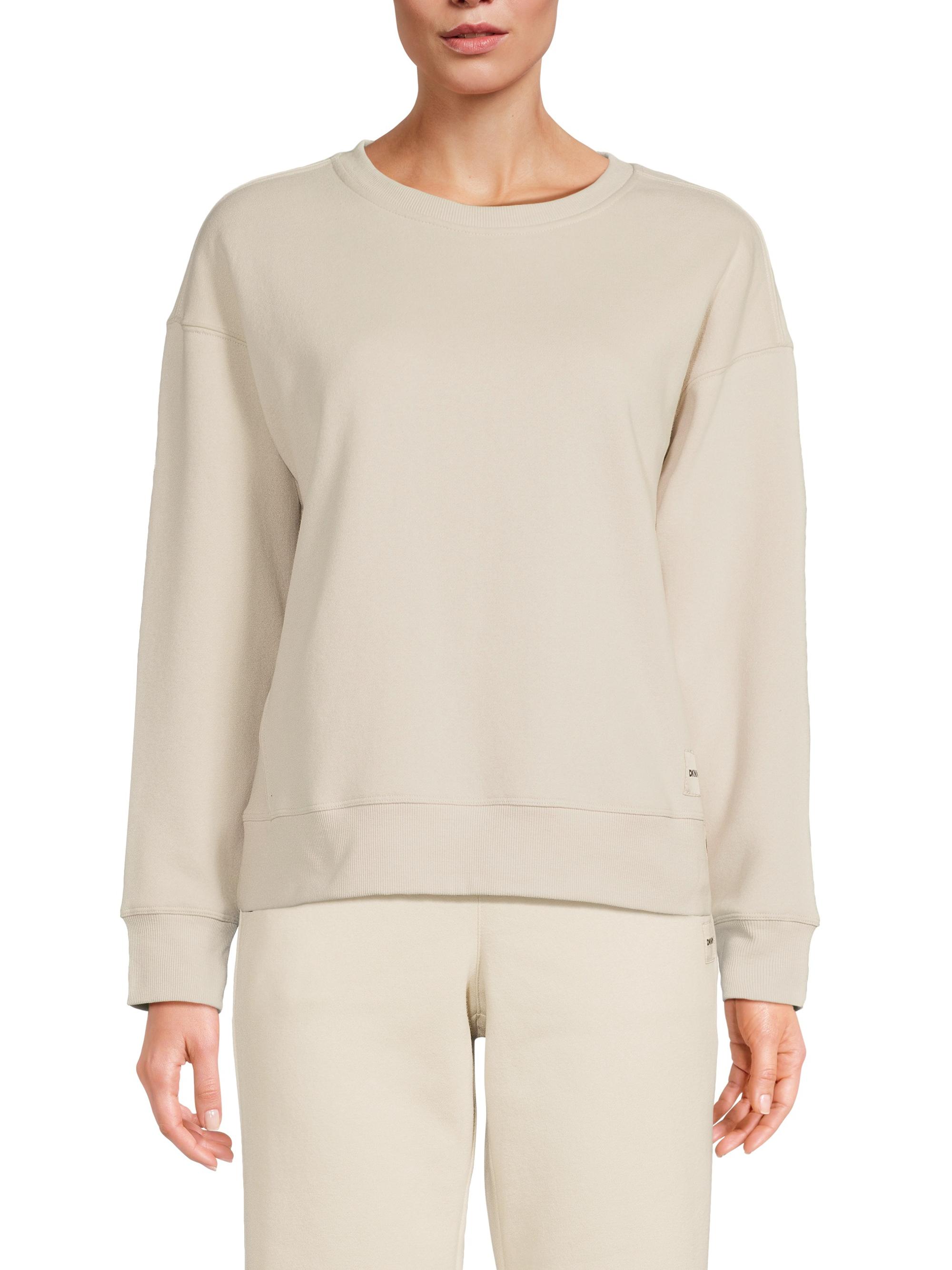 Click here for Dkny Womens Crewneck Sweatshirt - Oatmeal - Size X... prices