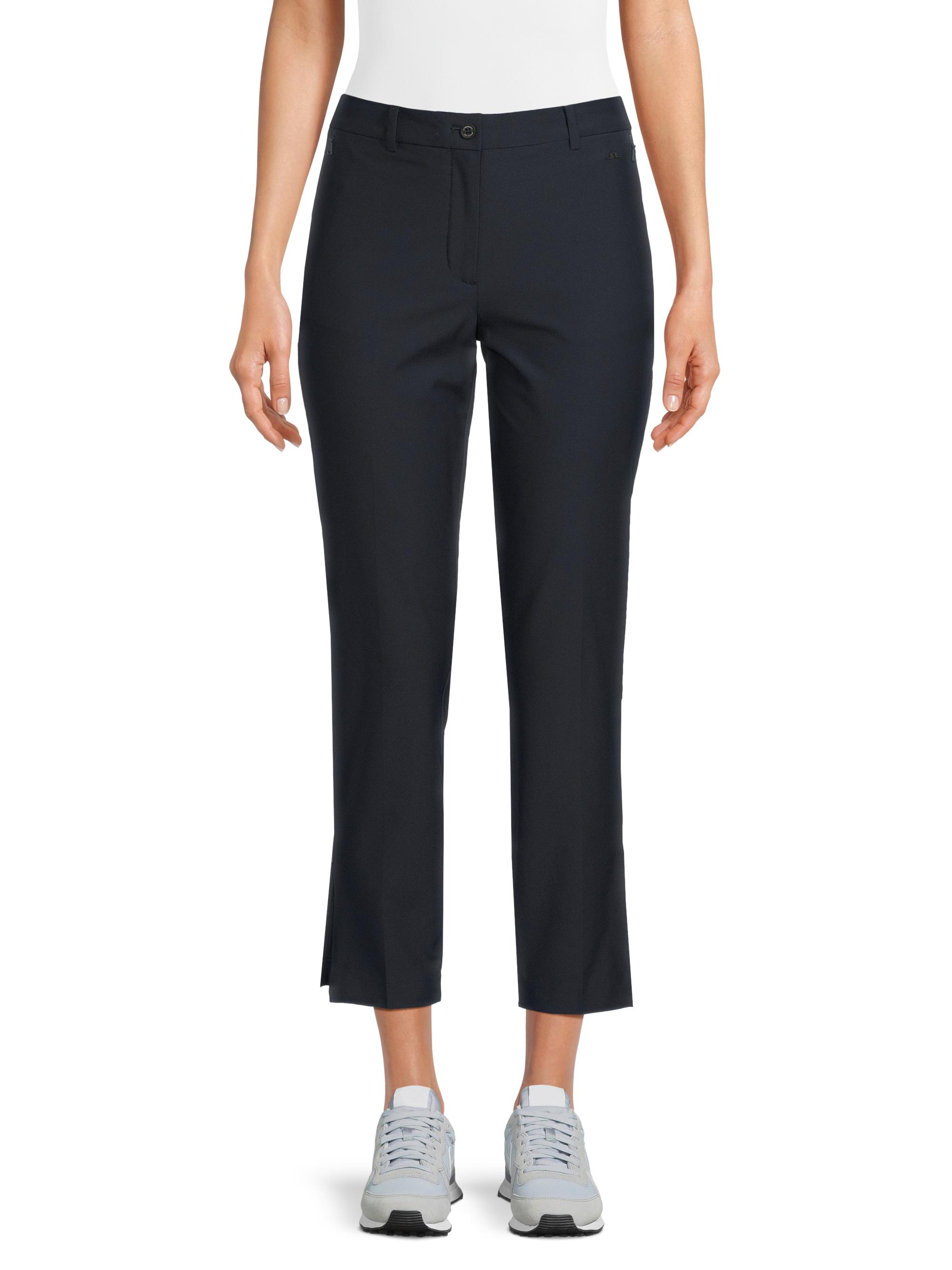 Click here for J. Lindeberg Womens Pia Crop Straight-Leg Pants -... prices