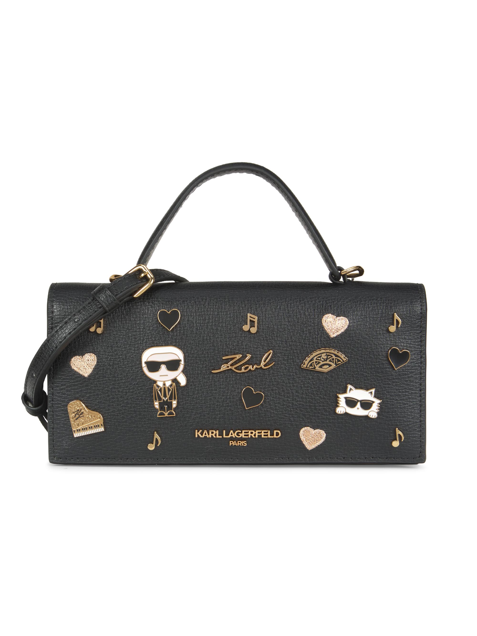 Click here for Karl Lagerfeld Paris Jacqueline Small Crossbody Wa... prices