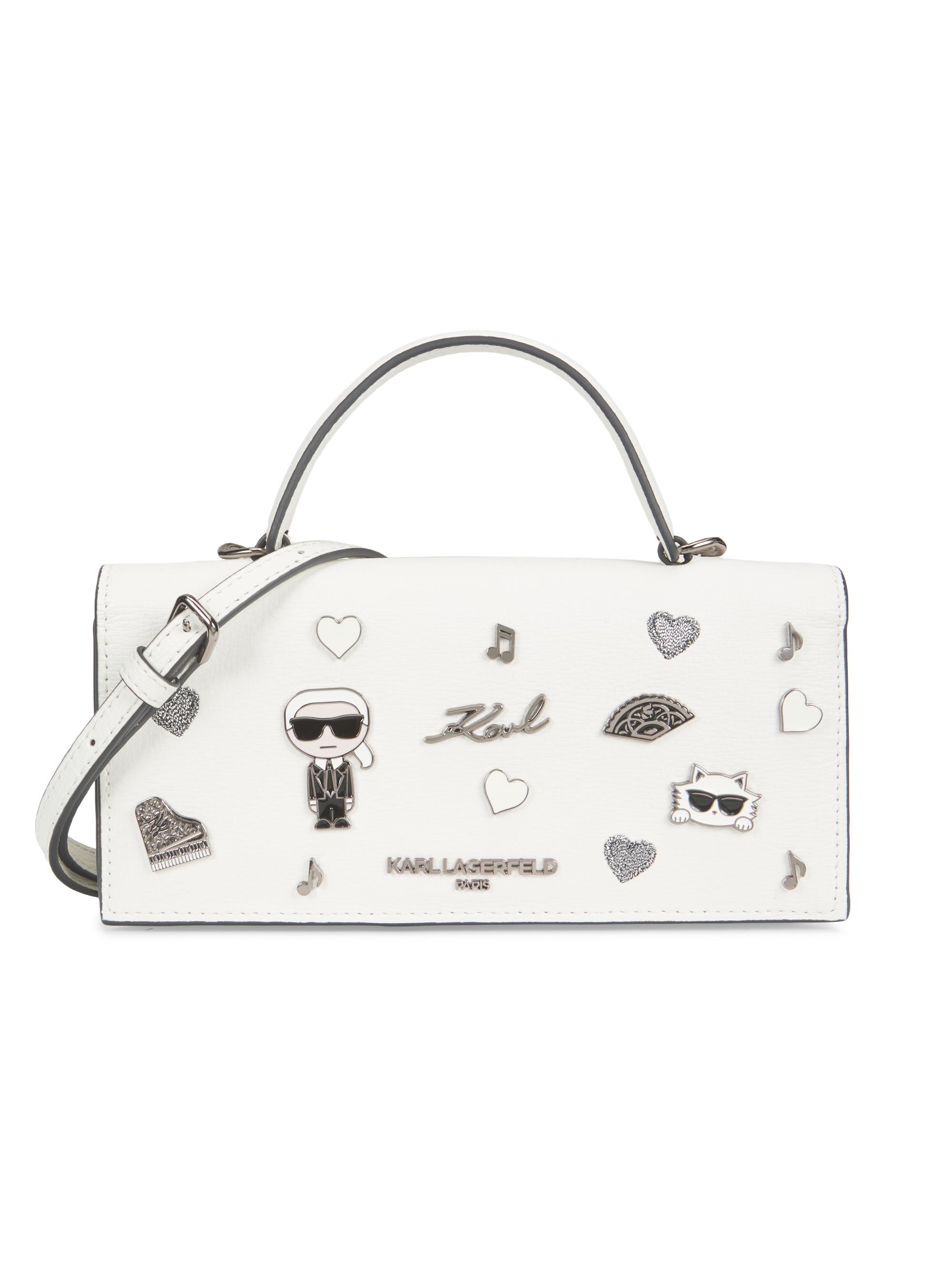Click here for Karl Lagerfeld Paris Jacqueline Small Crossbody Wa... prices