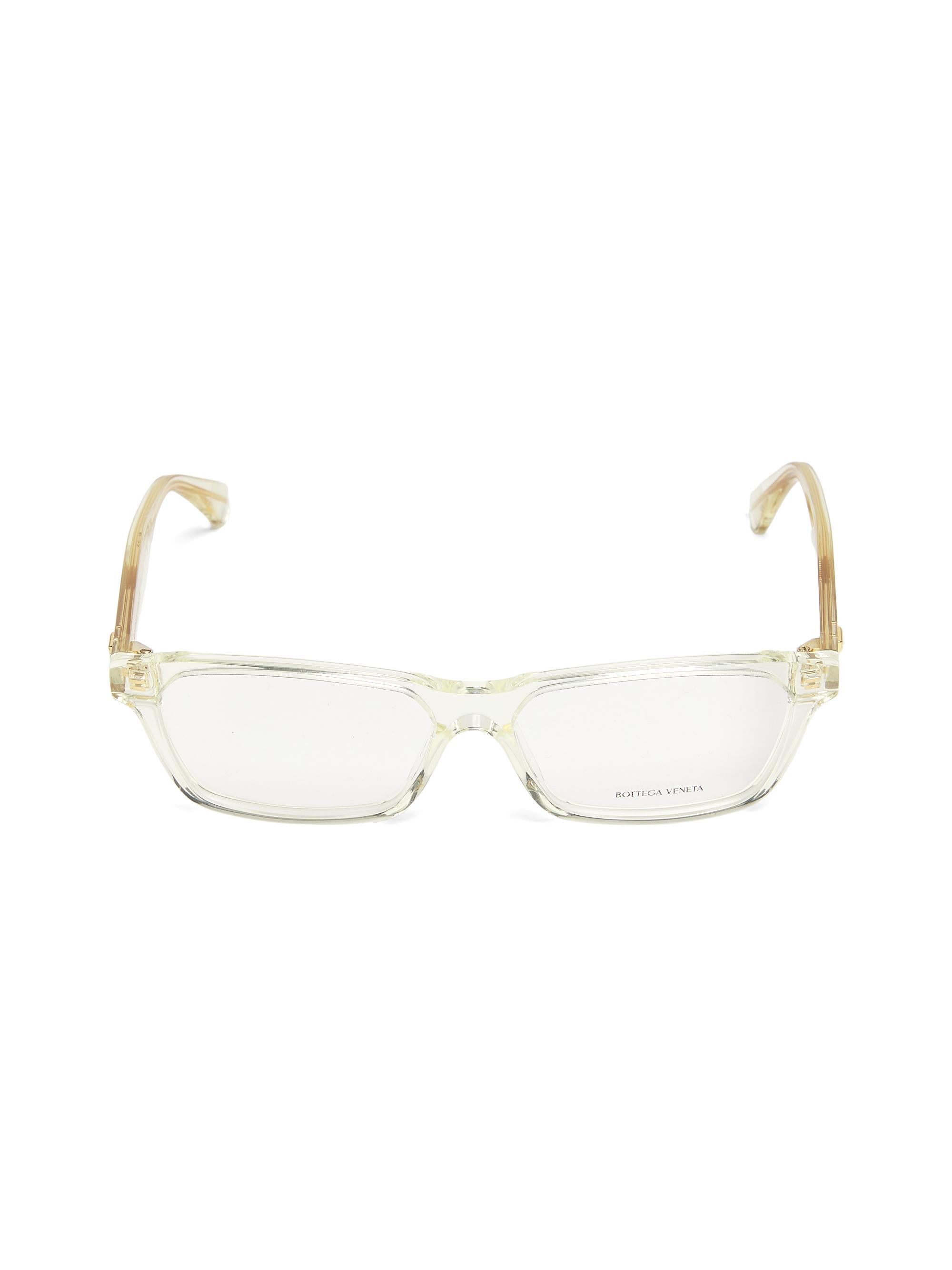 Click here for Bottega Veneta Womens 54MM Rectangular Optical Eye... prices