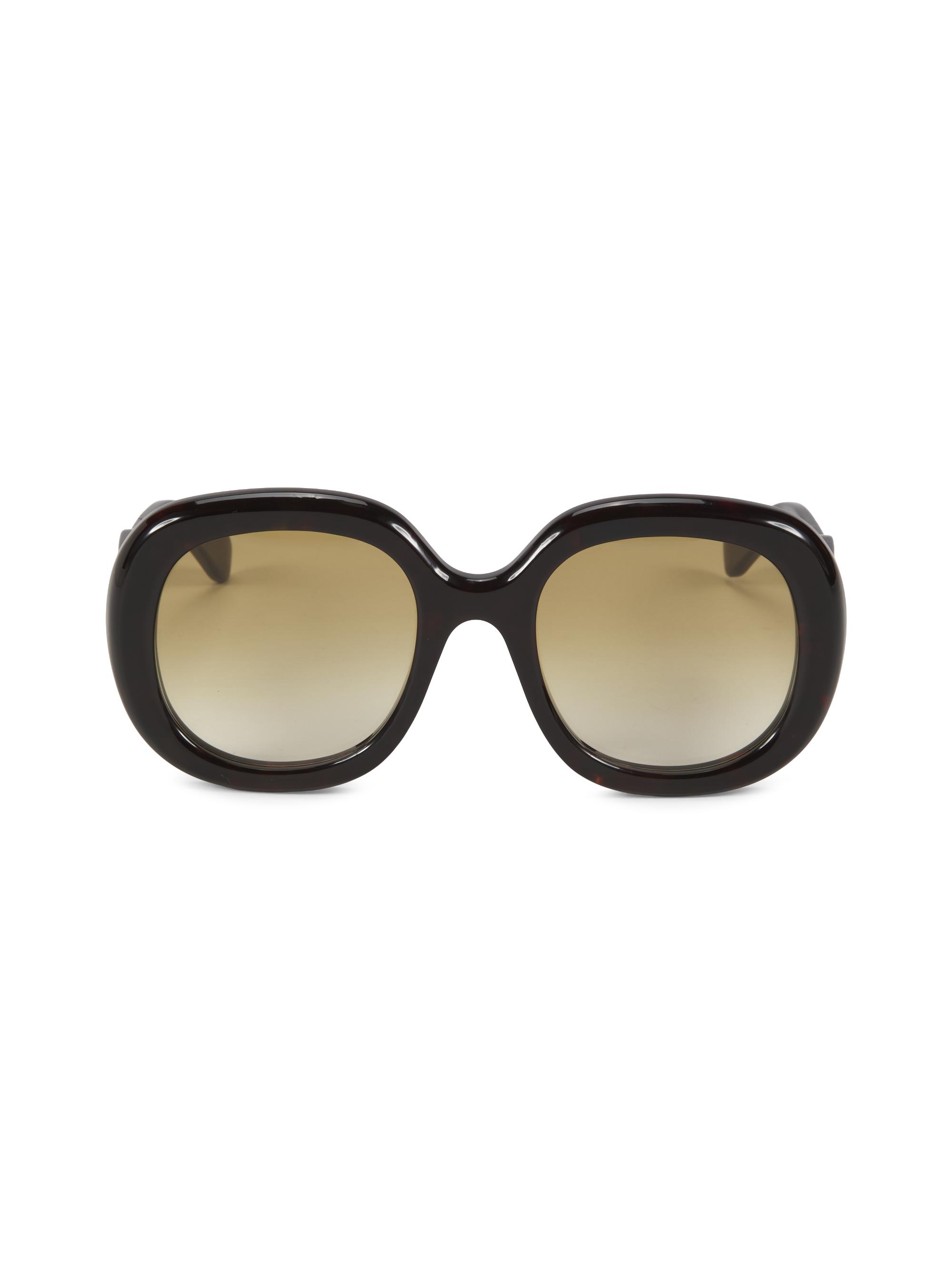 Click here for Chloé Womens 54MM Oversized Sunglasses - Havana prices