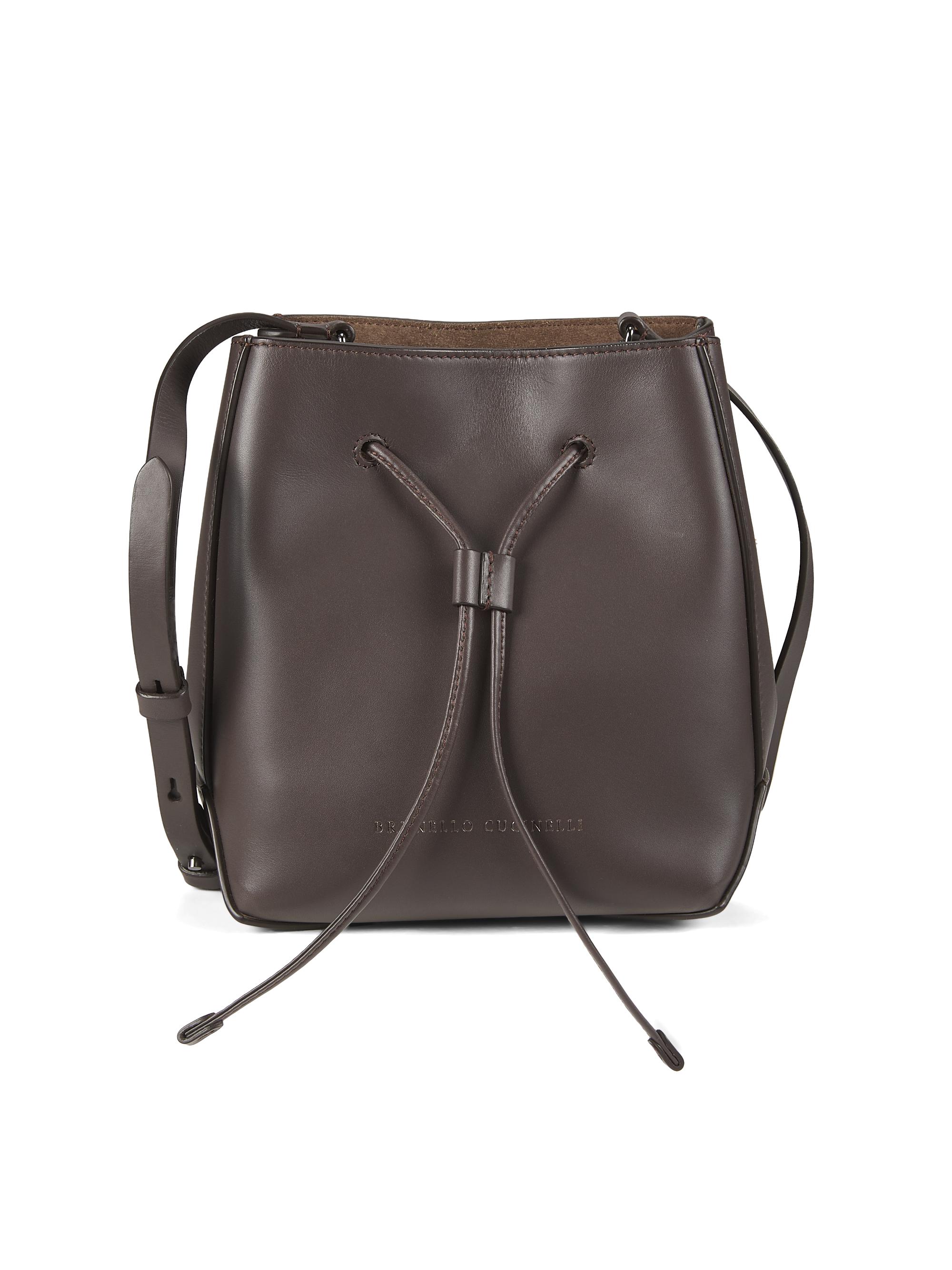 Click here for Brunello Cucinelli Womens Leather Shoulder Bag - D... prices