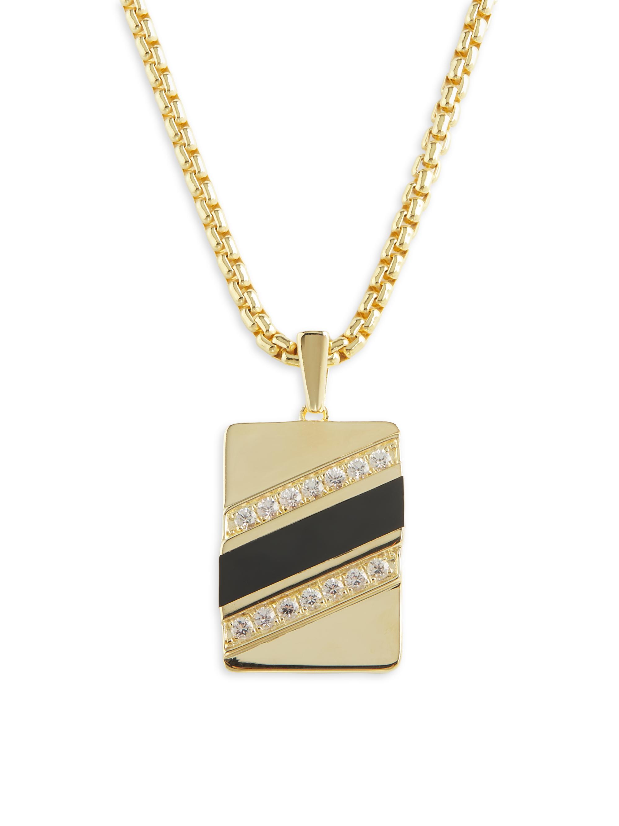 Click here for Effy Mens 14K Yellow Goldplated Sterling Silver  2... prices