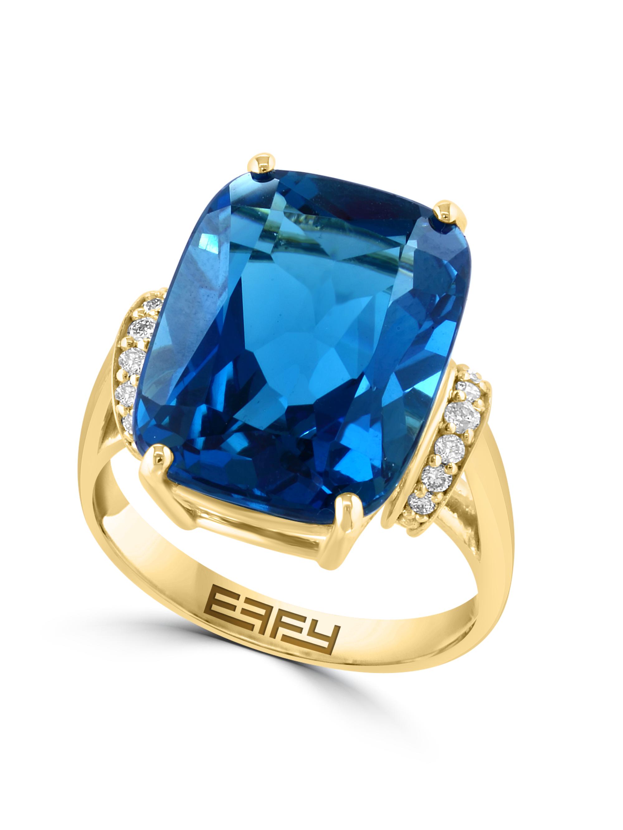 Click here for Effy Womens 14K Yellow Gold  0.14 TCW Diamond & 13... prices