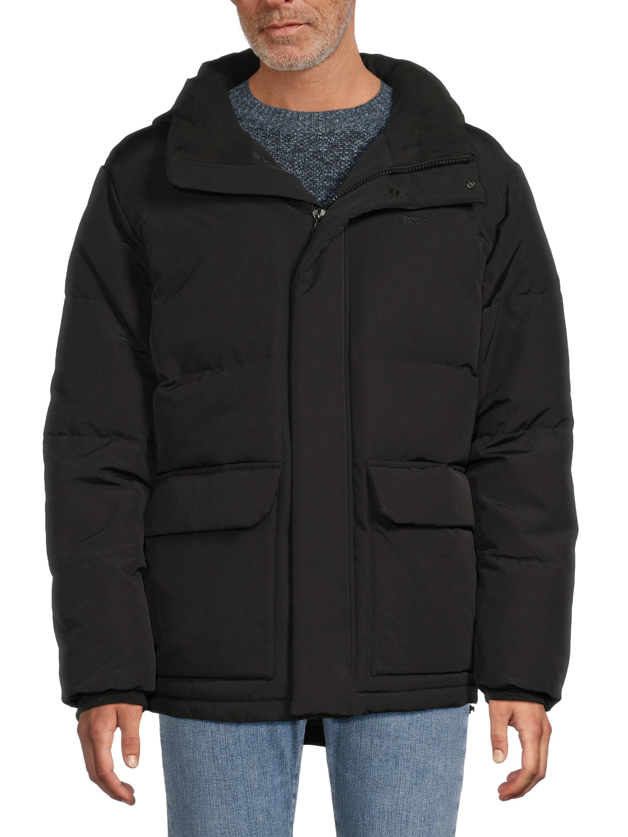 Click here for Levis Mens Arctic Cloth Puffer Parka - Black - Siz... prices