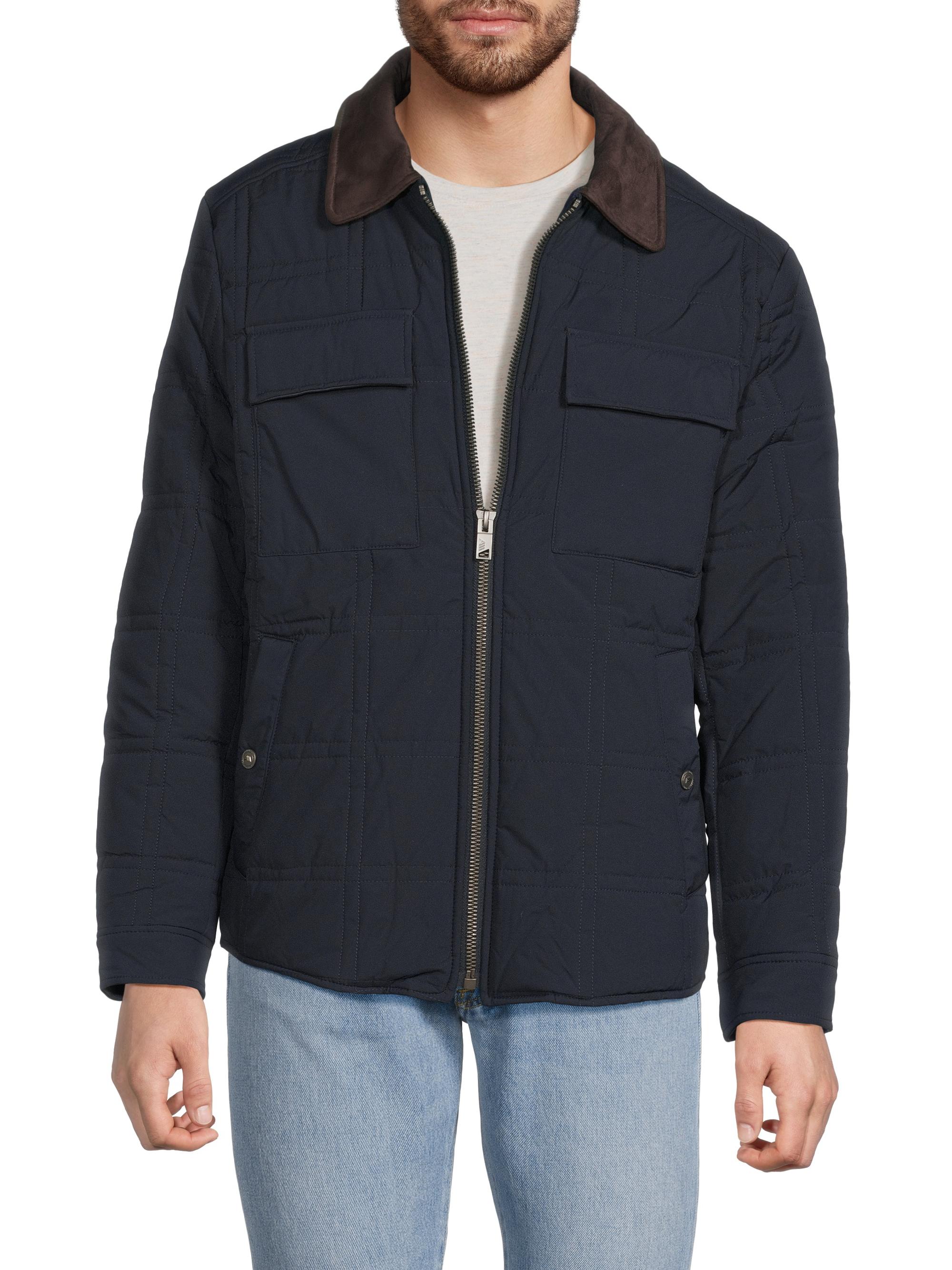 Click here for Andrew Marc Mens Brockman Diamond Quilted Jacket -... prices