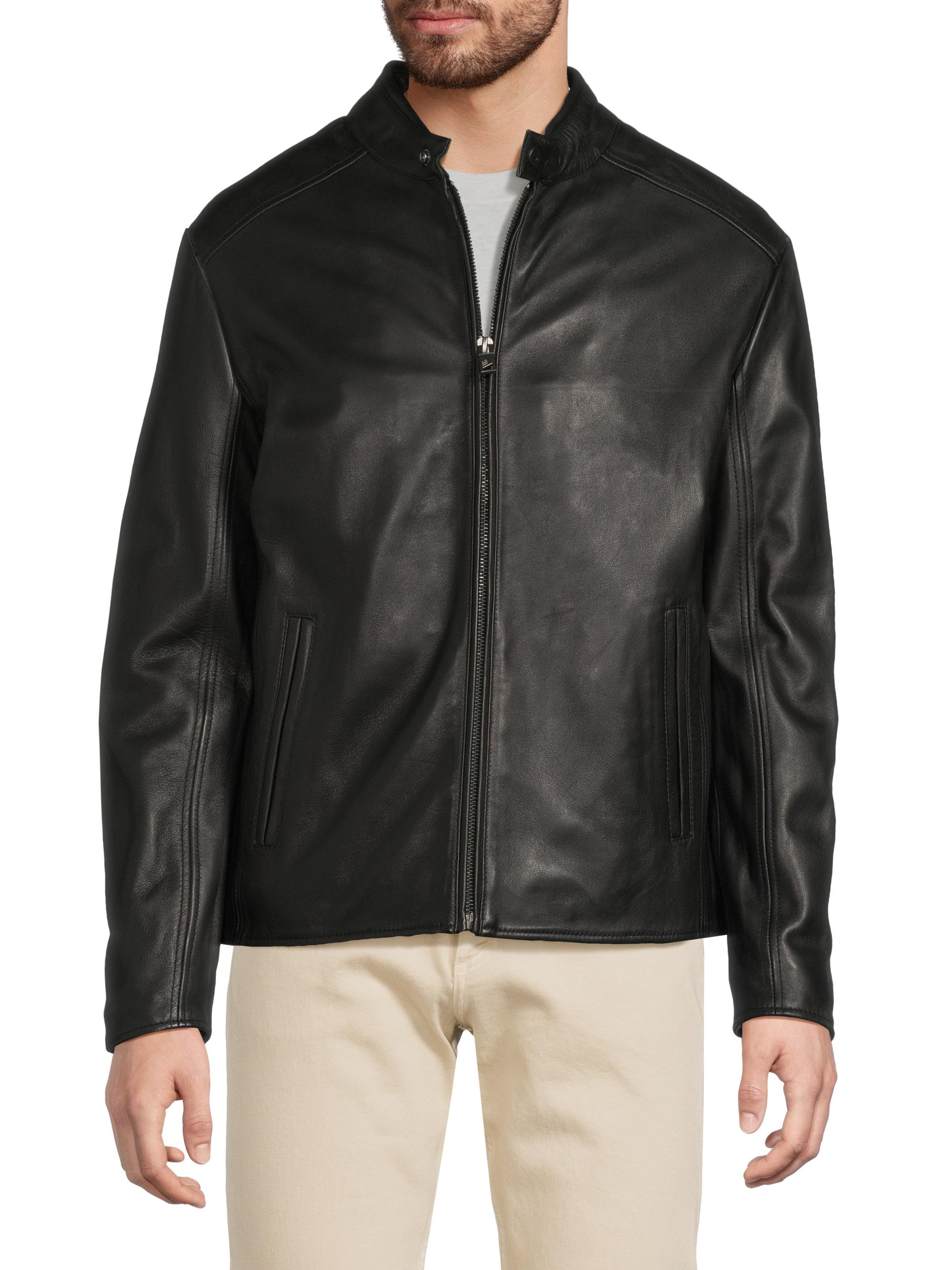Click here for Marc New York Mens Leather Moto Jacket  Created fo... prices