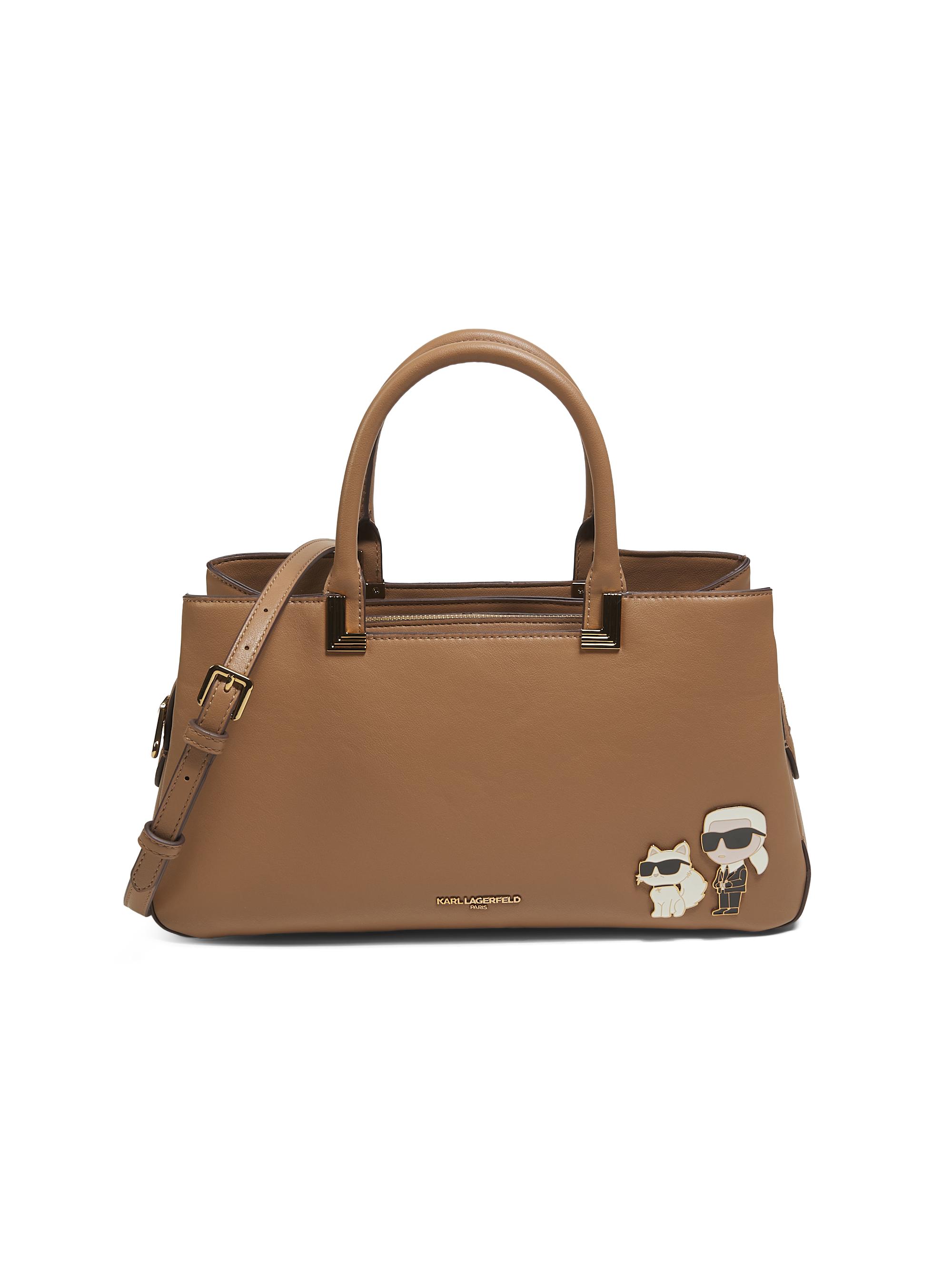Click here for Karl Lagerfeld Paris Meribel Satchel Bag - Vicuna prices