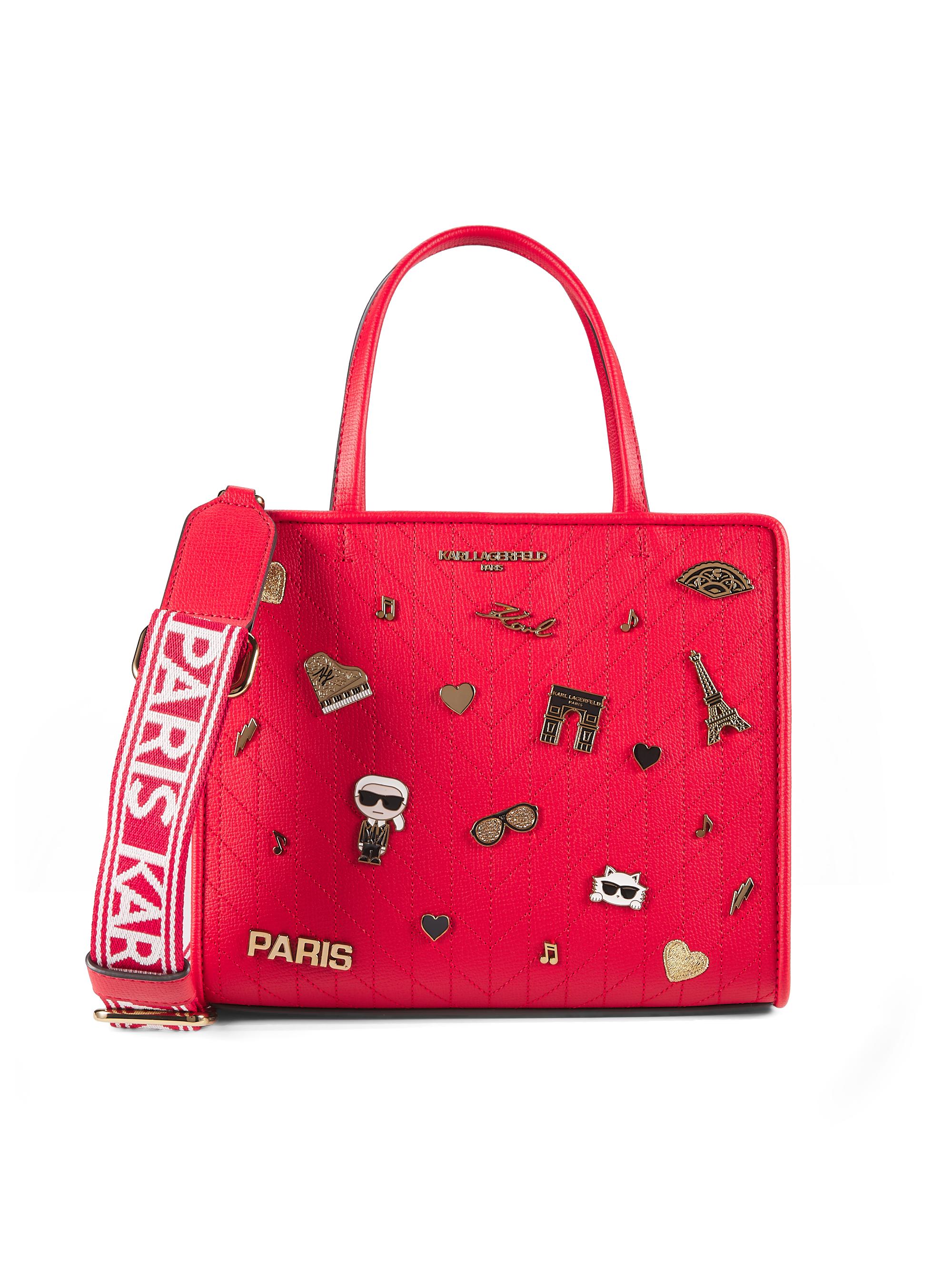 Click here for Karl Lagerfeld Paris Maybelle Satchel Bag - Admira... prices