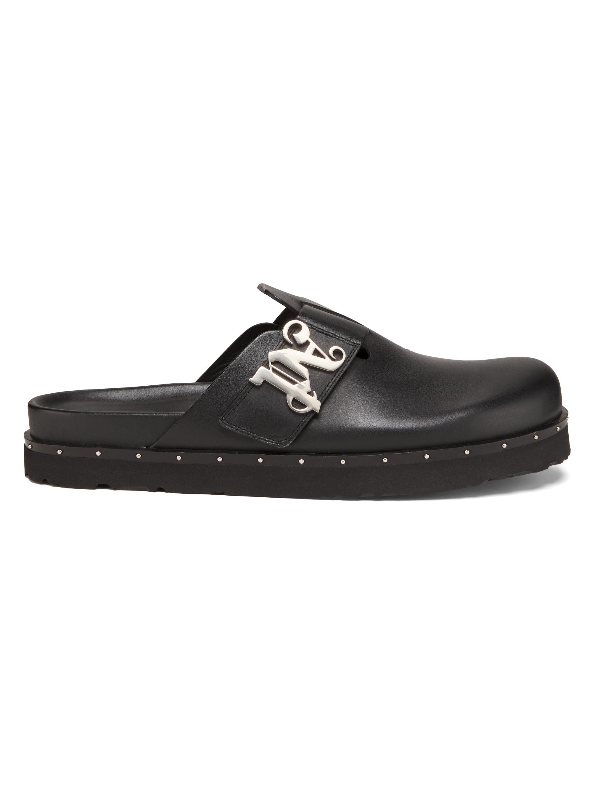Click here for Palm Angels Mens Mens Studded Clog Mules prices