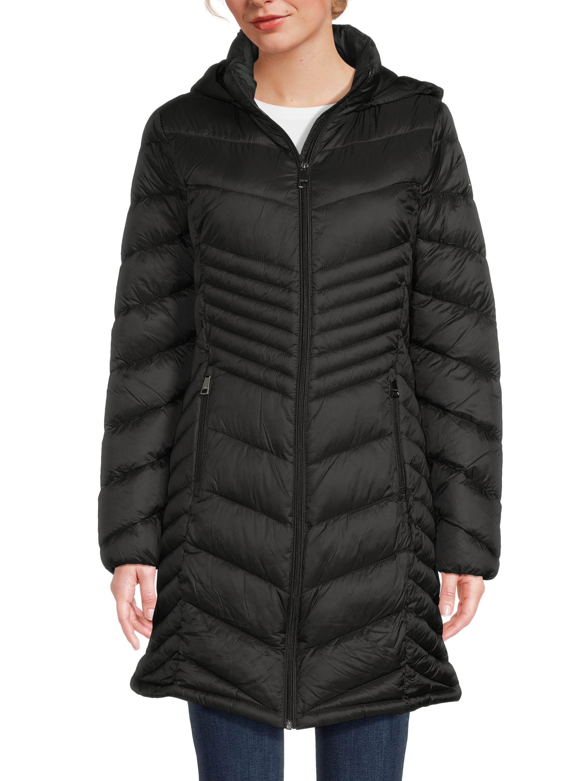 Click here for Calvin Klein Womens Walker Packable Hooded Puffer... prices
