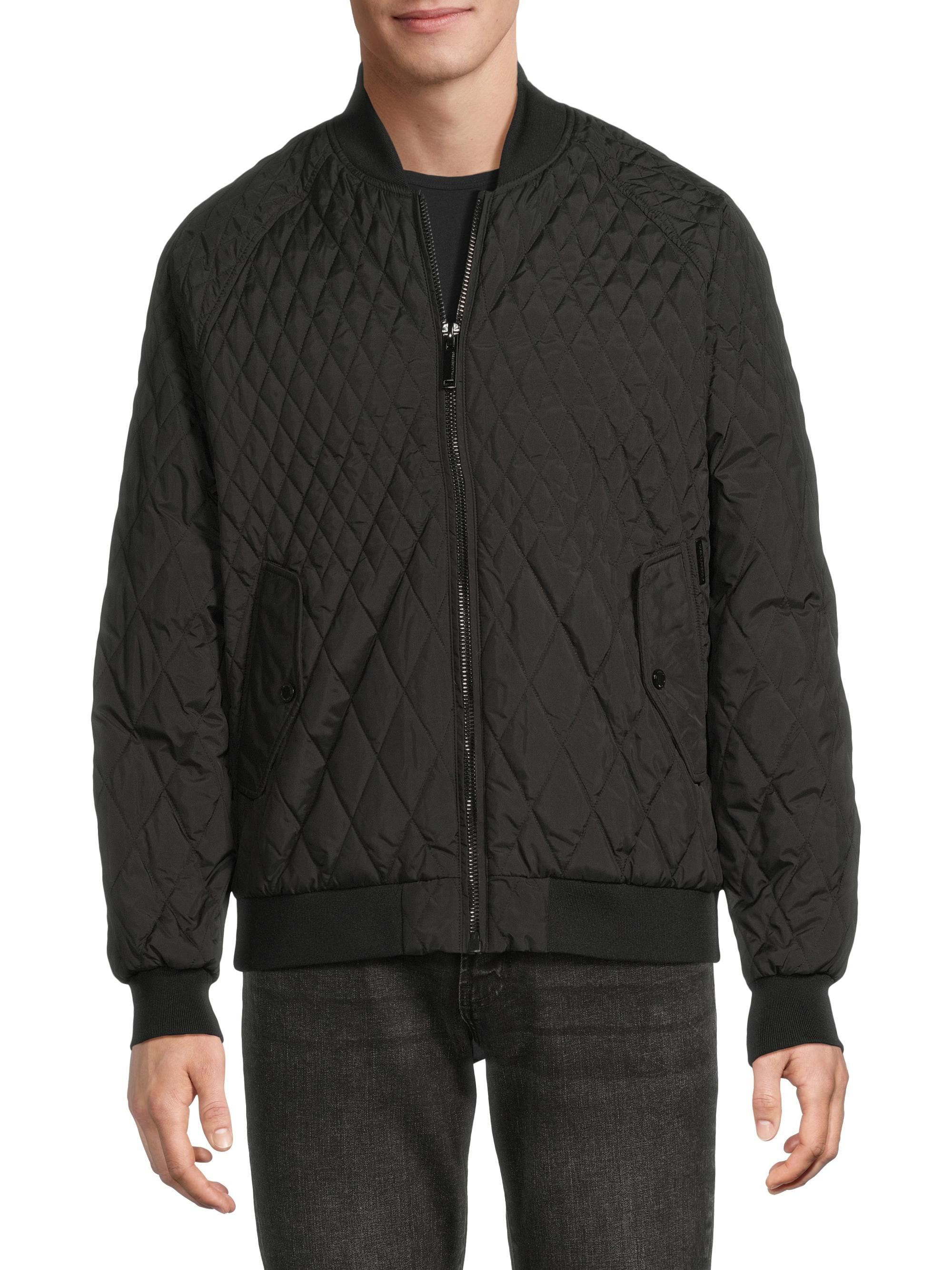 Click here for Karl Lagerfeld Paris Mens Diamond Quilted Bomber J... prices