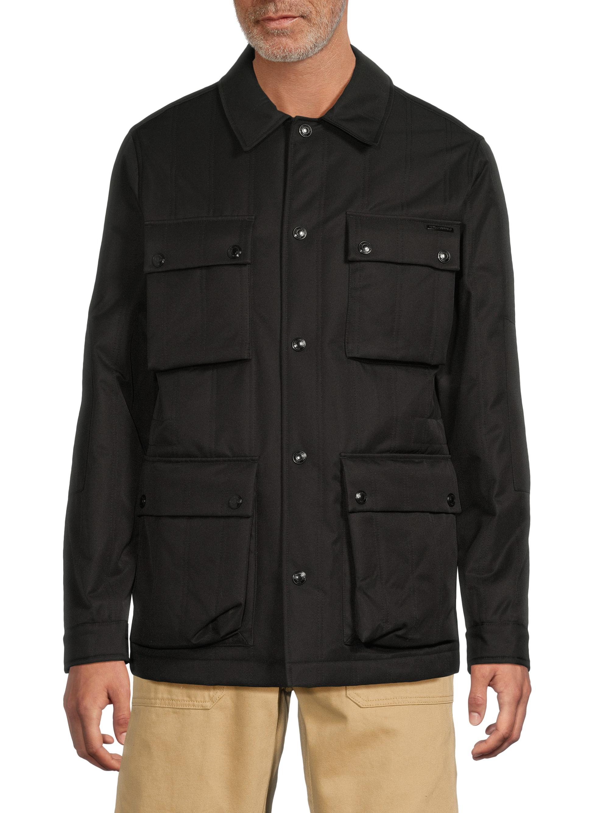 Click here for Karl Lagerfeld Paris Mens Channel Quilted Jacket -... prices