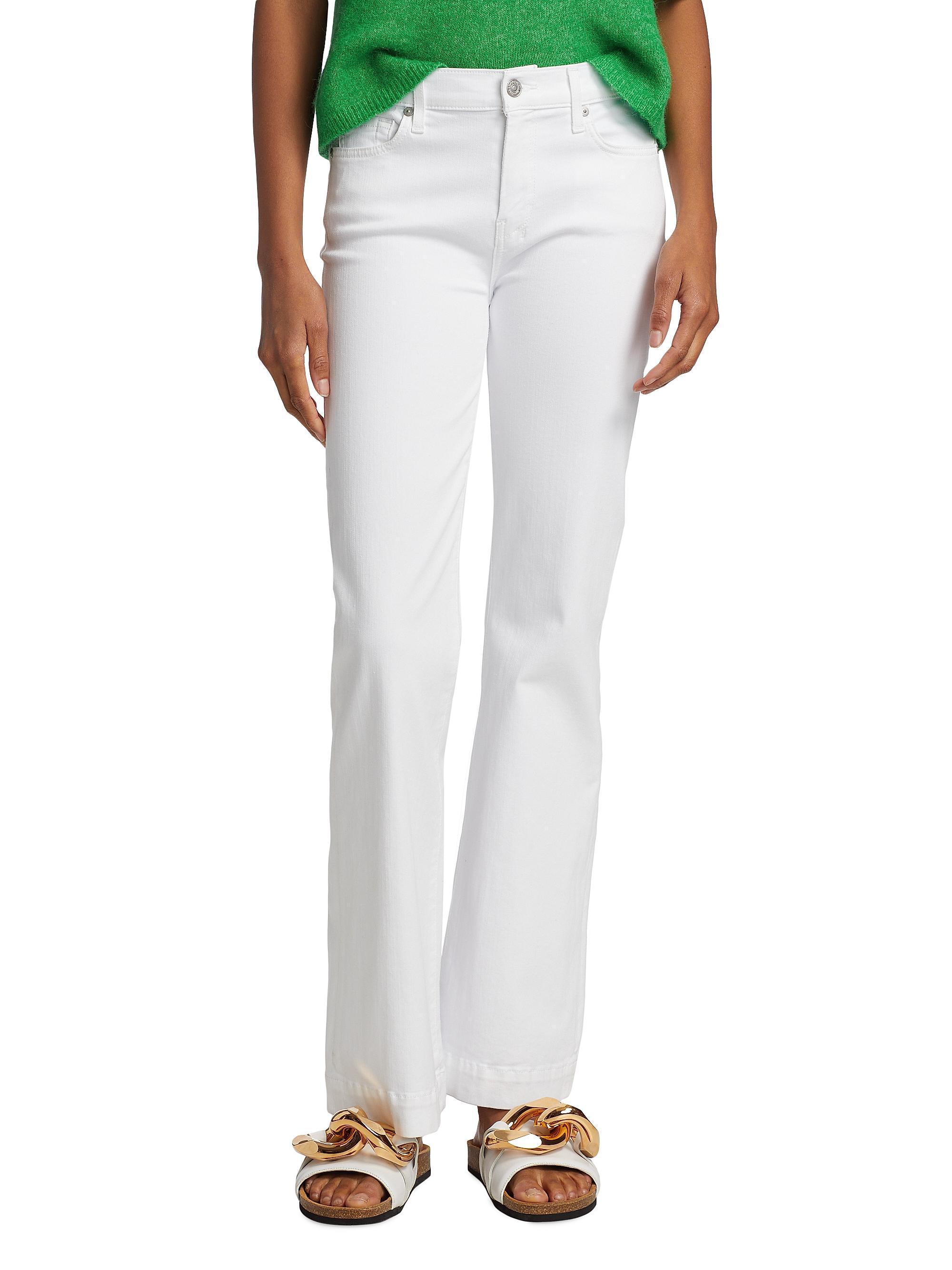 Click here for 7 For All Mankind Womens Dojo Tailorless Straight-... prices