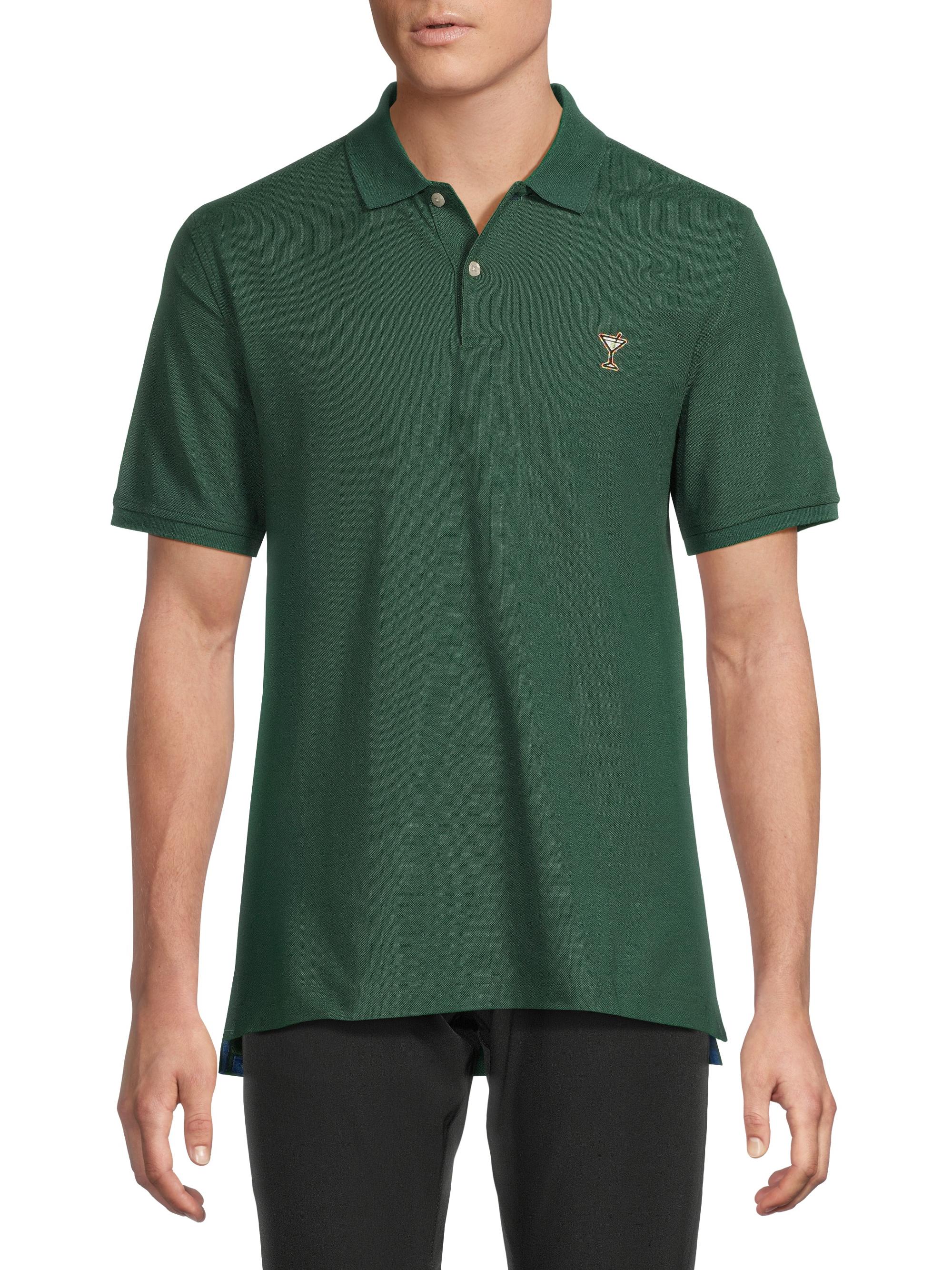 Click here for Robert Graham Mens Belvar Logo Polo Shirt - Trekki... prices