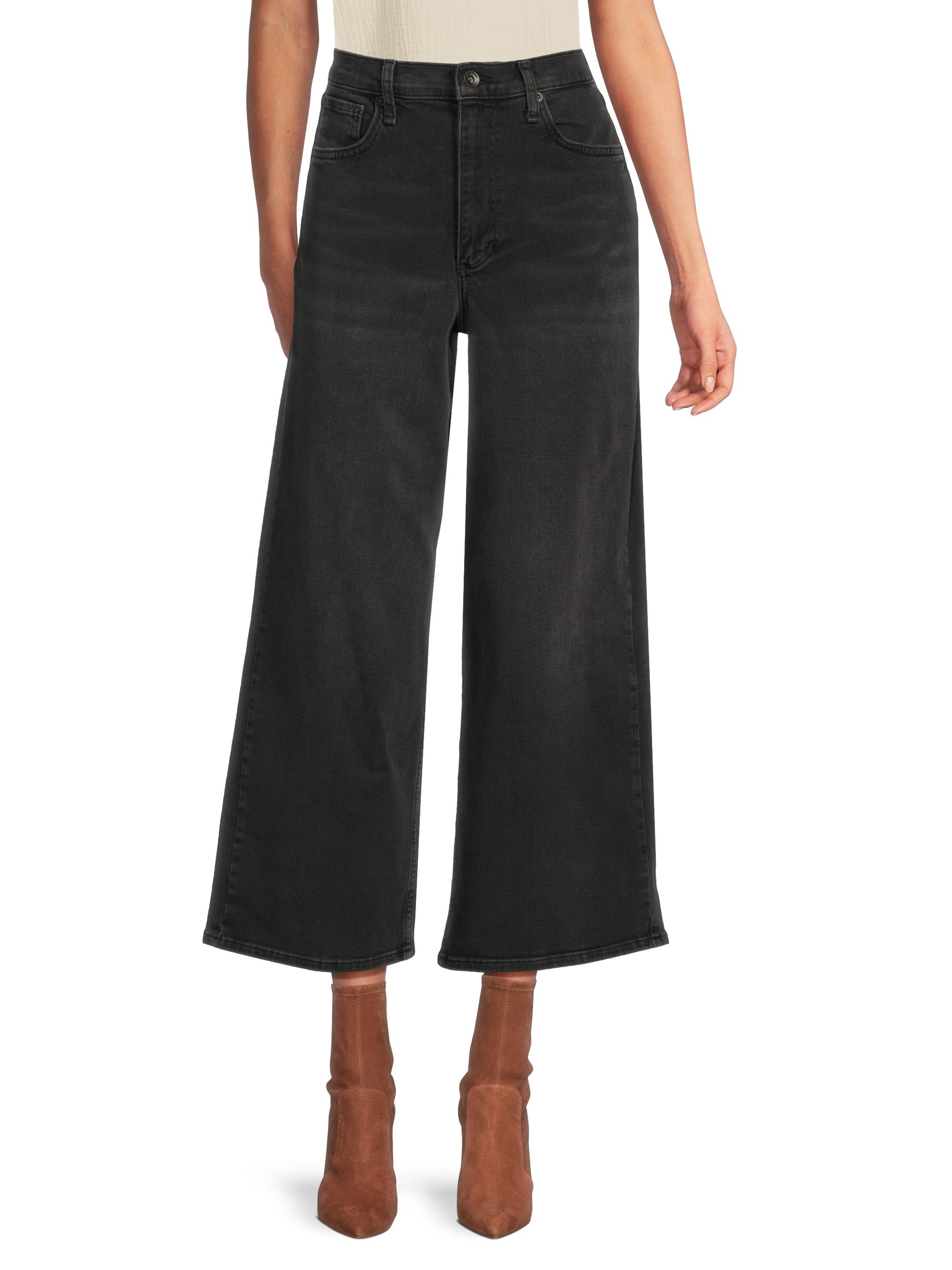 Click here for Rag & Bone Womens Annie Cropped Wide-Leg Jeans - W... prices