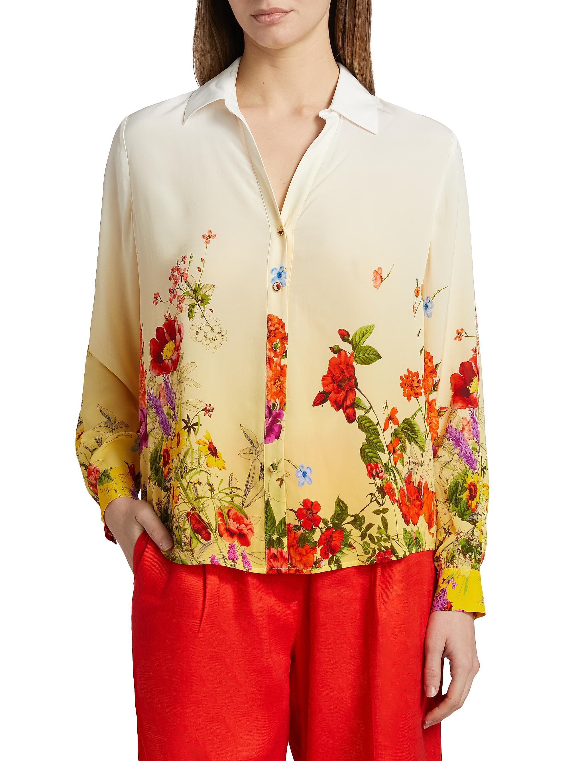 Click here for Elie Tahari Womens The Tinsley Sunshine Jardin Flo... prices