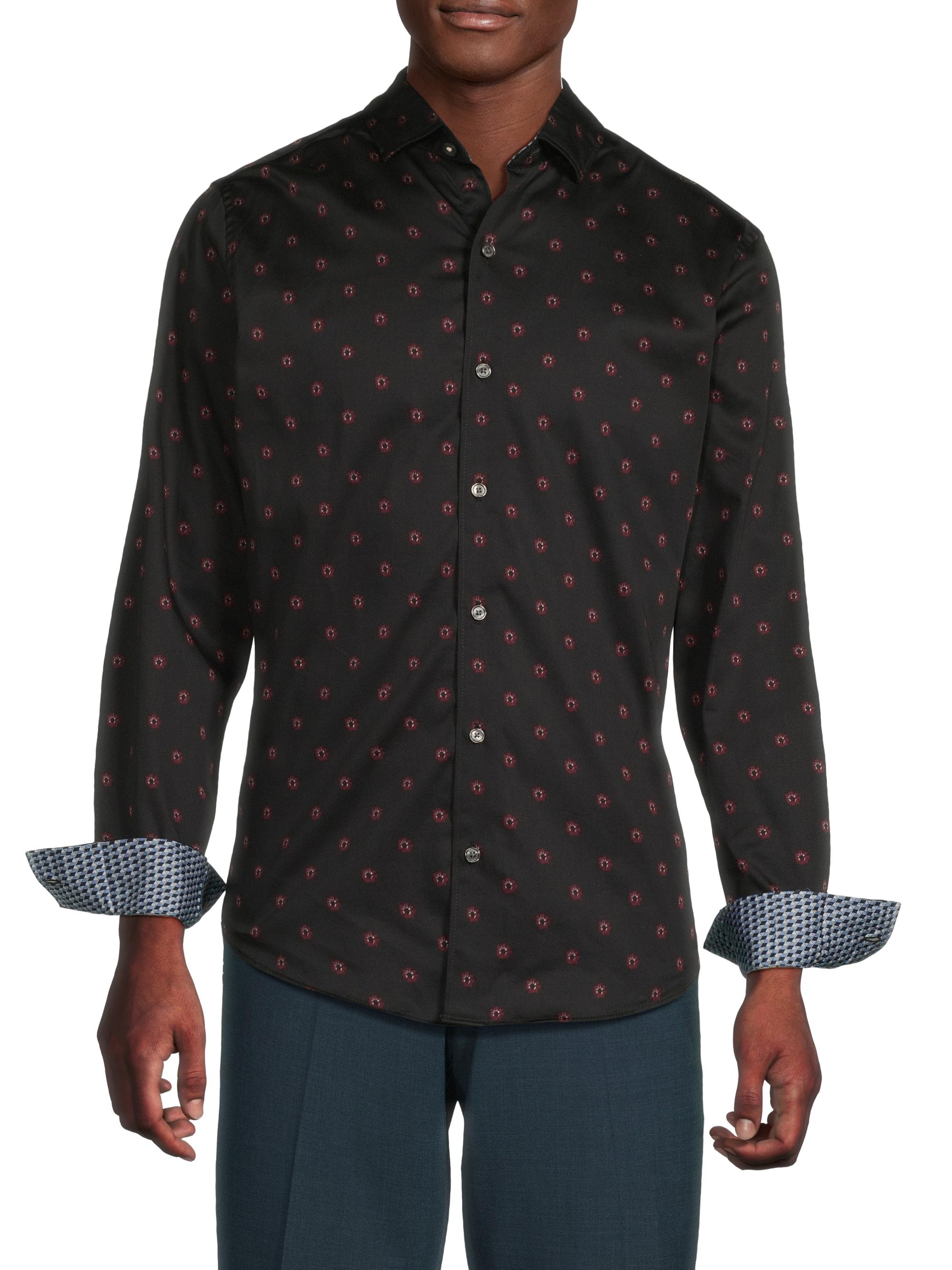 Click here for Ted Baker Mens Soren Floral Stretch-Cotton Shirt -... prices