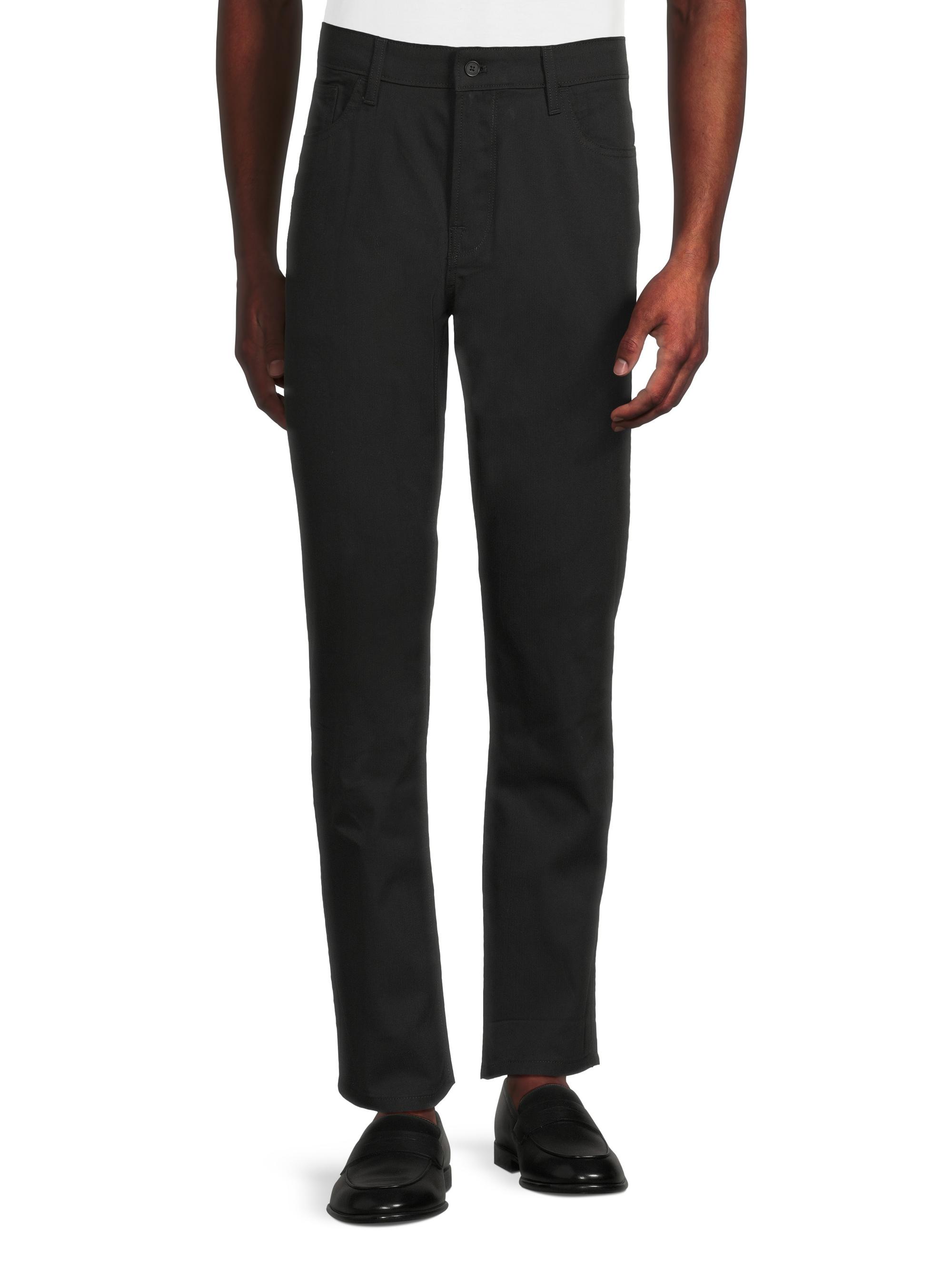 Click here for Ted Baker Mens Solid Straight-Leg Chinos - Black B... prices