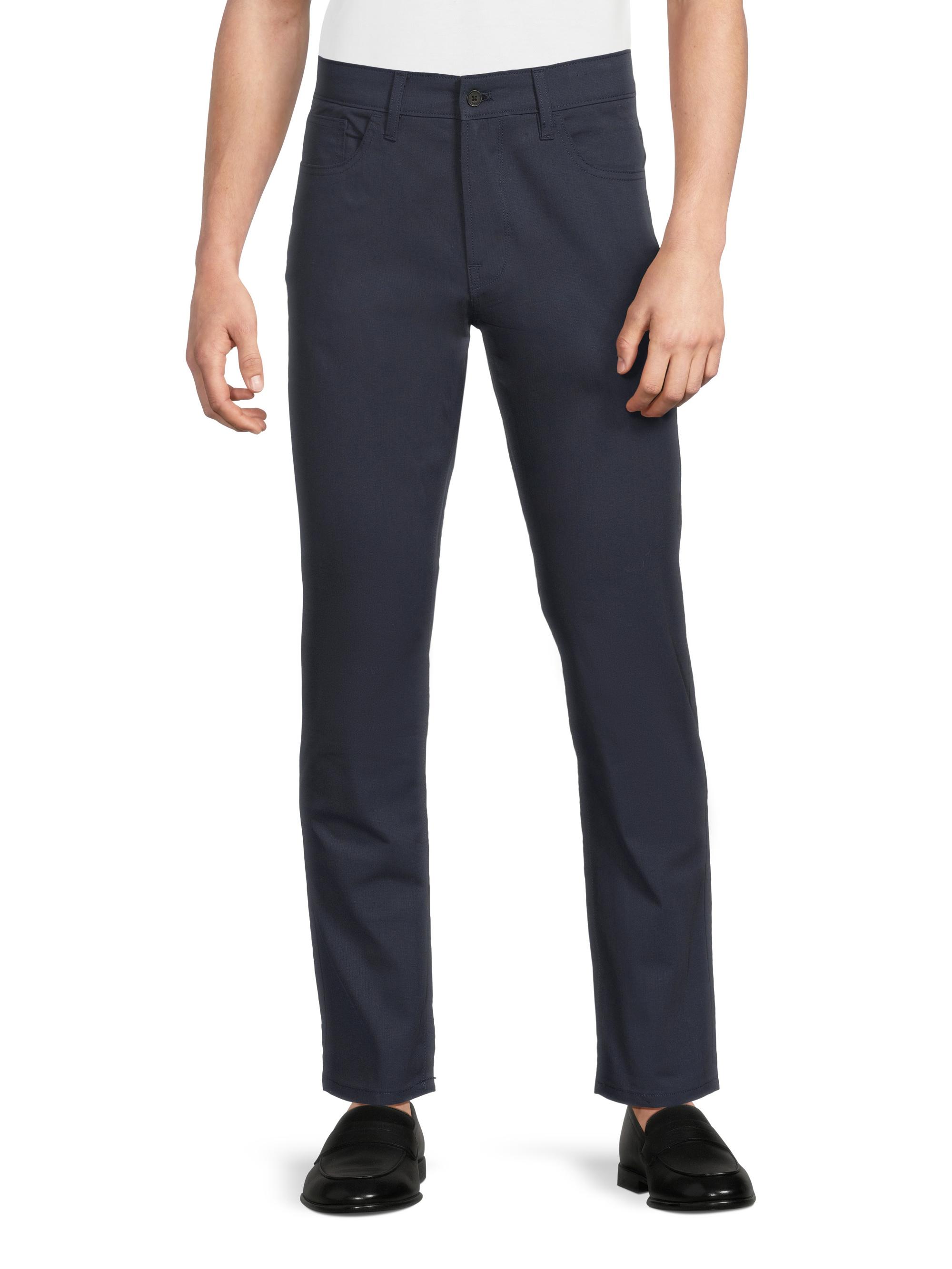 Click here for Ted Baker Mens Solid Straight-Leg Chinos - Blue Ni... prices