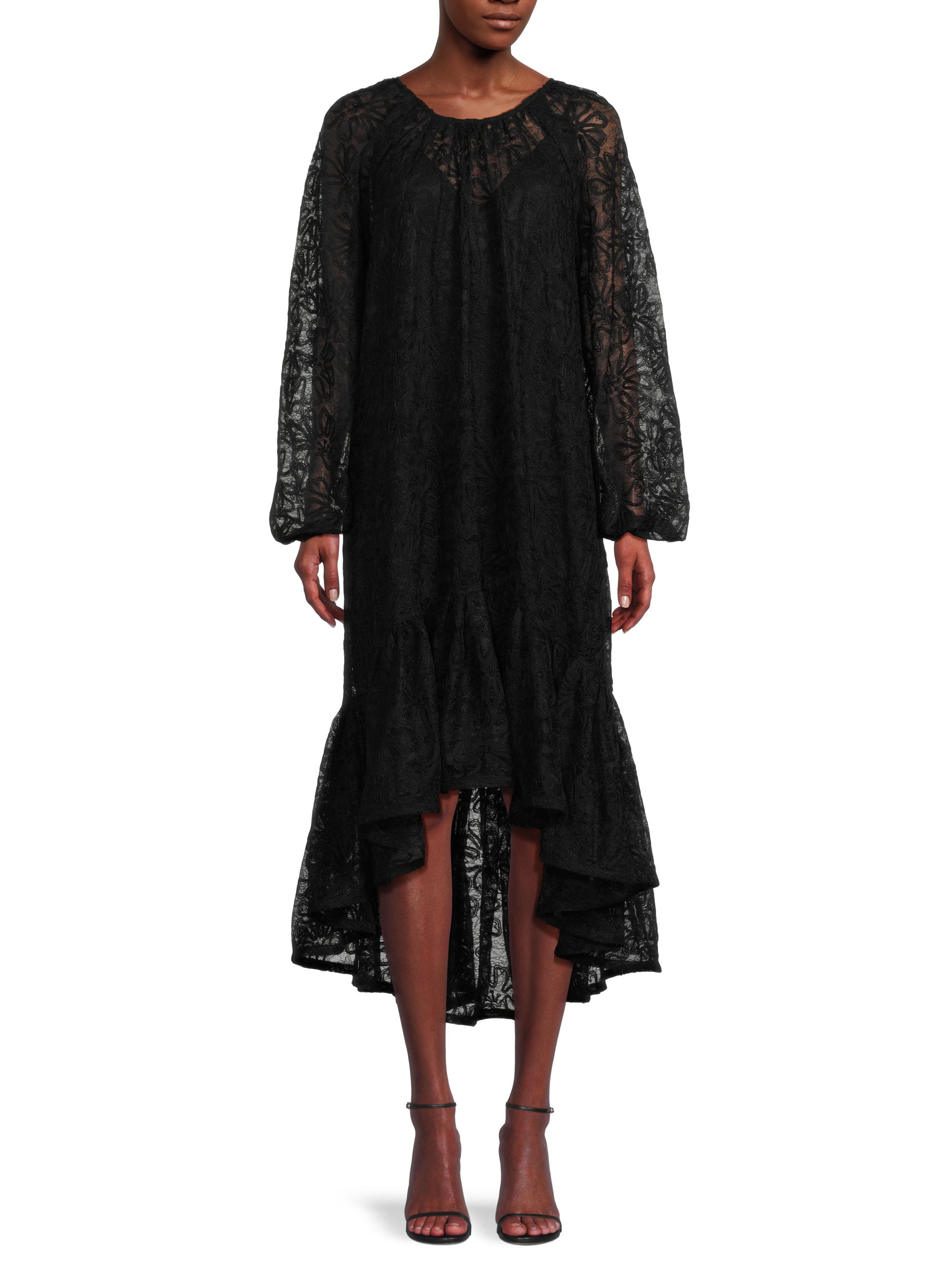 Click here for Kobi Halperin Womens Ridley Lace High-Low Midi-Dre... prices