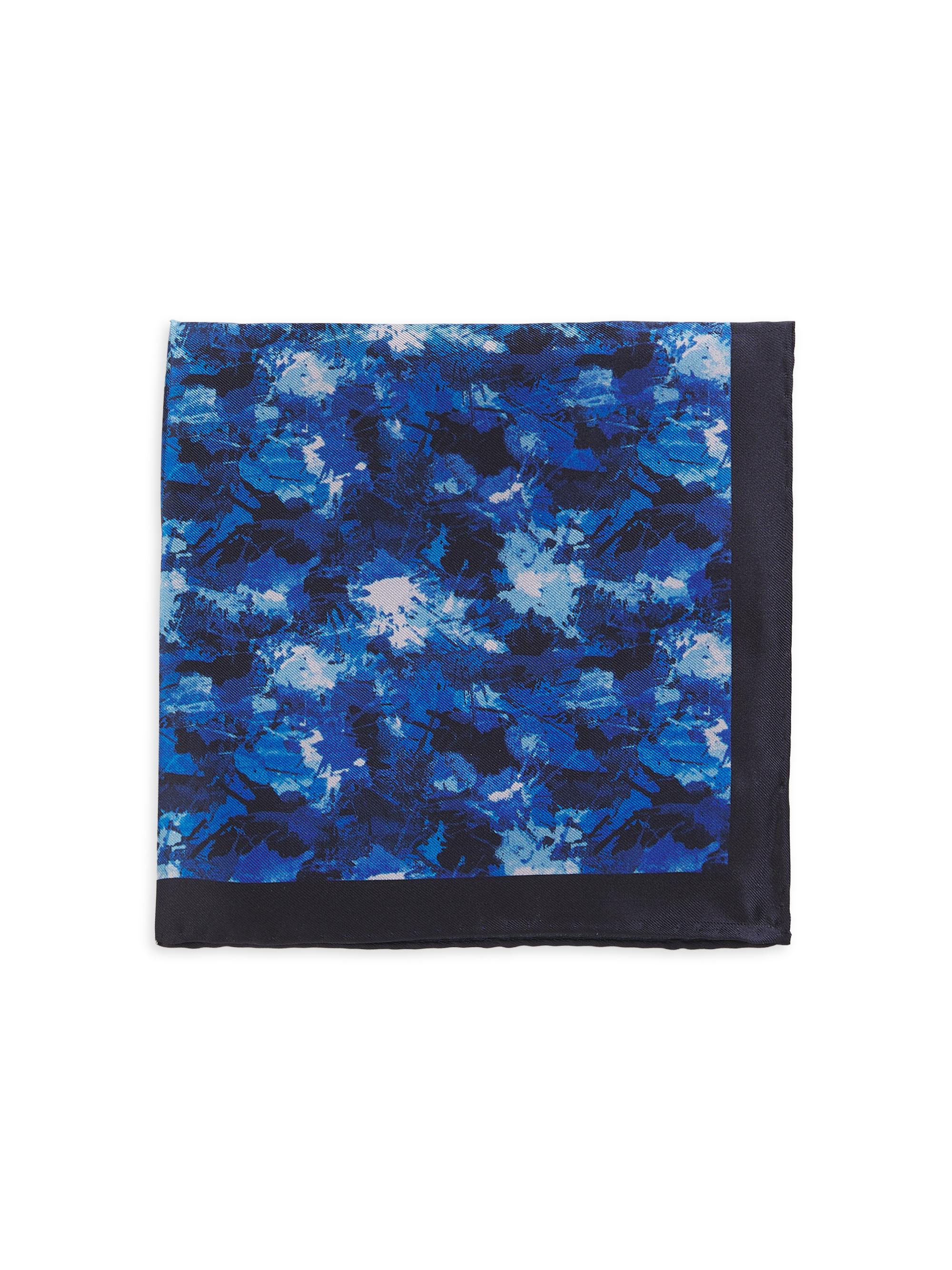 Click here for Robert Graham Mens Abstract Silk Pocket Square - N... prices