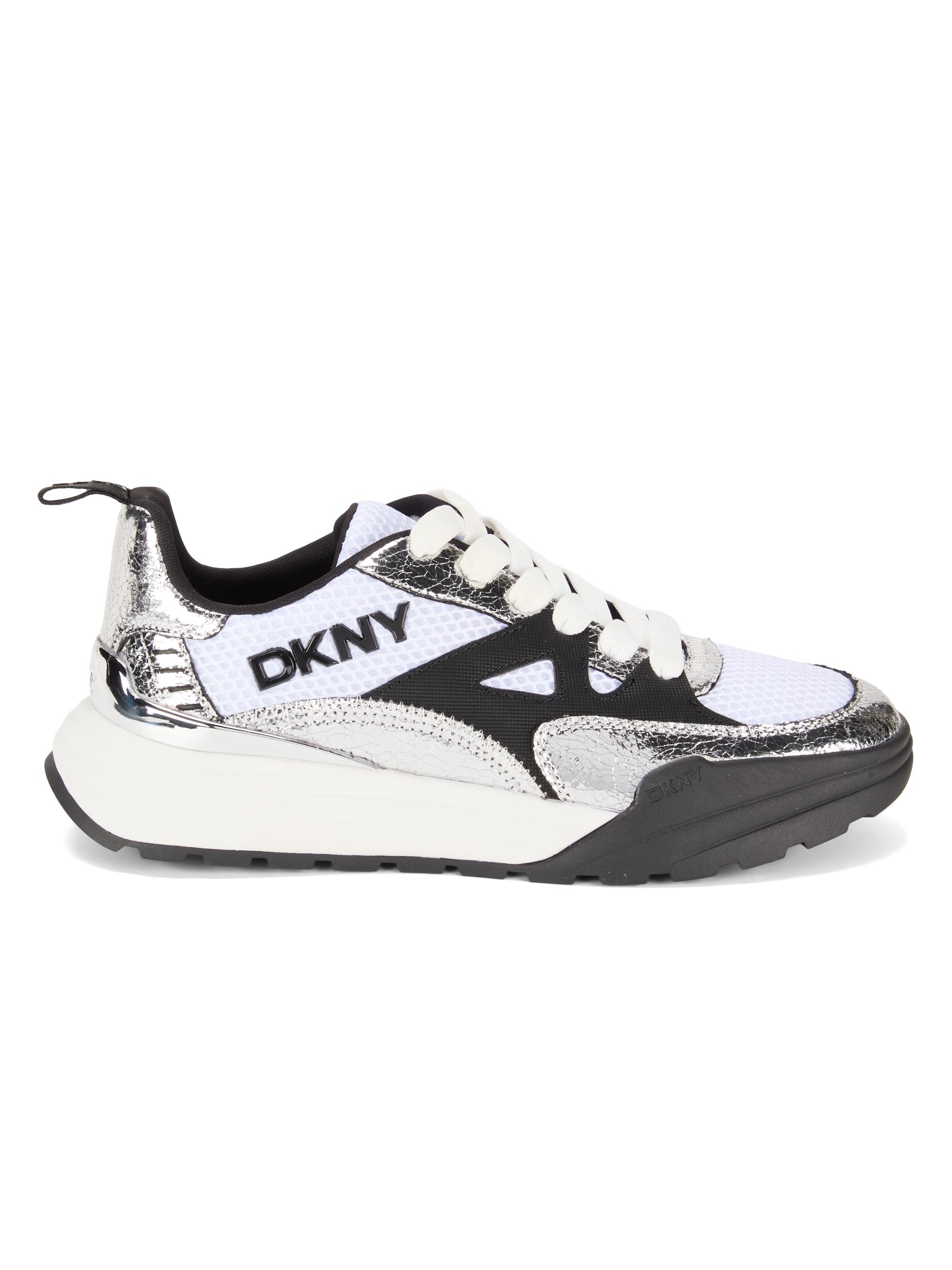 Click here for Dkny Womens Zanira Metallic Low-Top Sneakers - Nic... prices