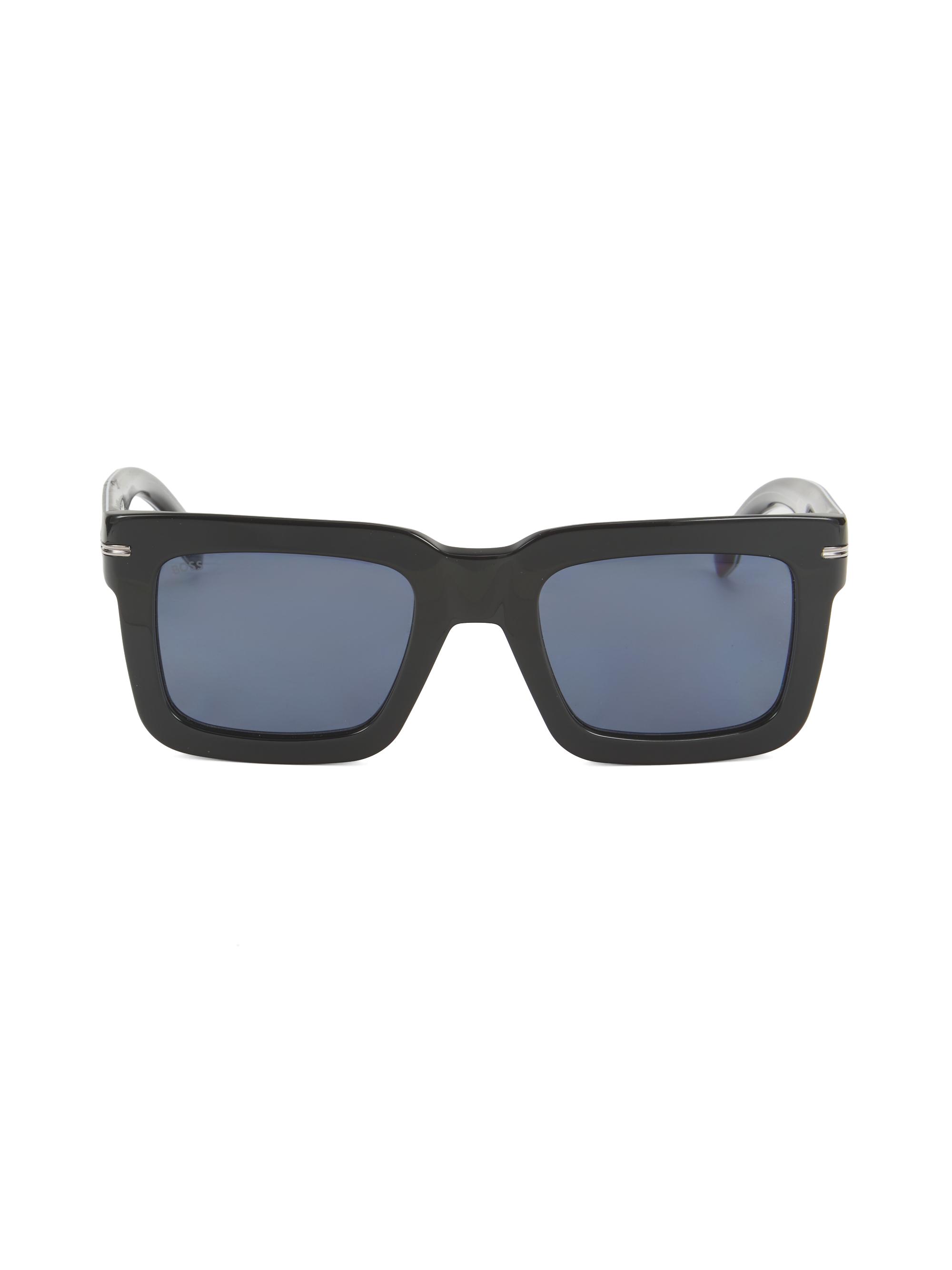 Click here for Boss Womens 51MM Square Sunglasses - Black Blue prices
