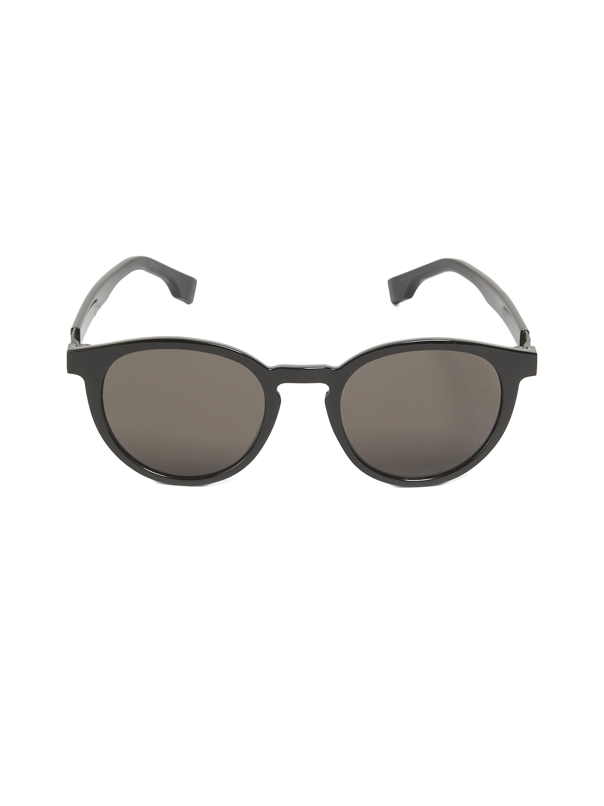 Click here for Boss Womens 51MM Round Sunglasses - Black Smoke prices