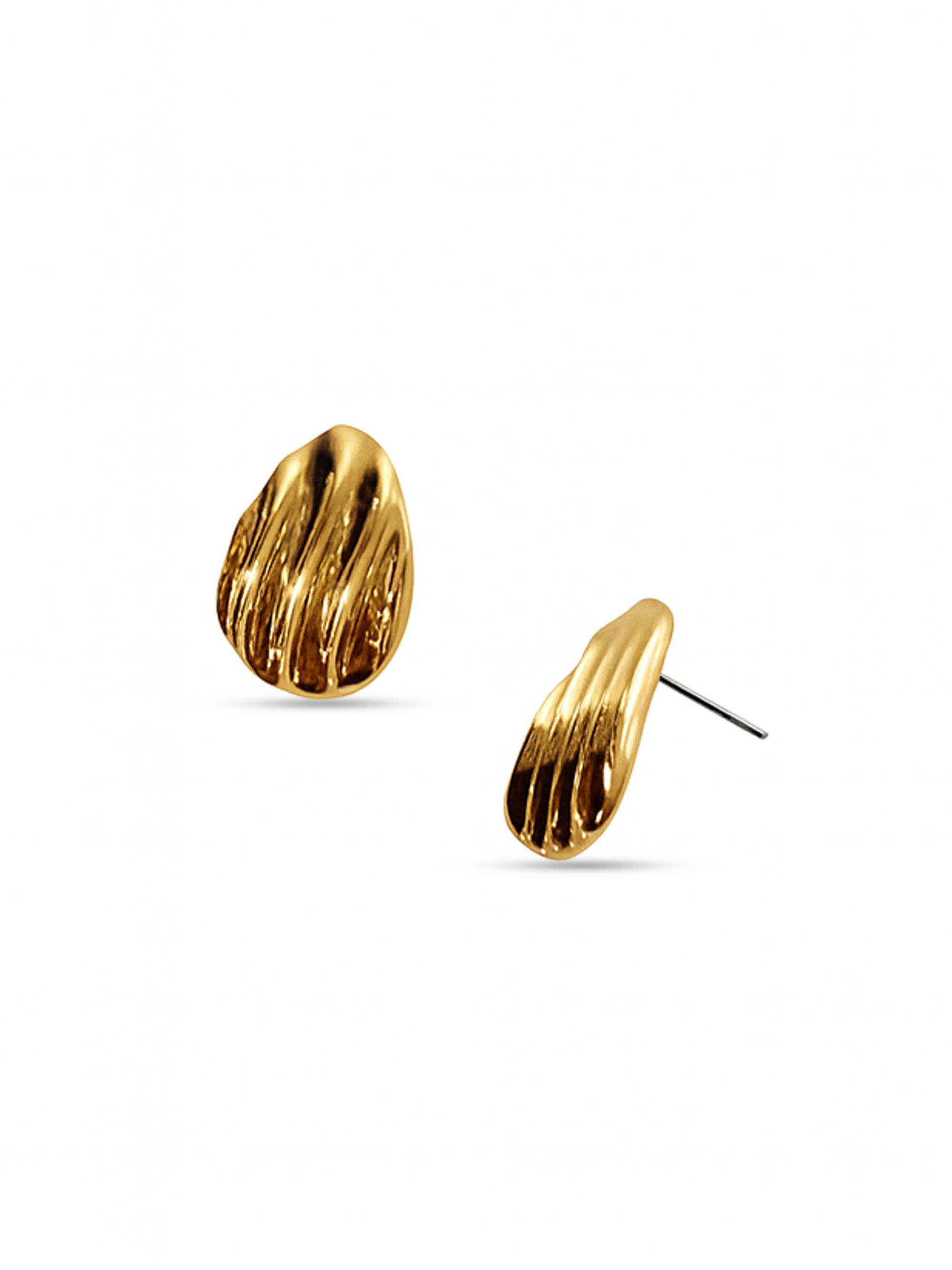 Click here for Fifth & Dune Womens Teardrop Stud Earrings - Yello... prices