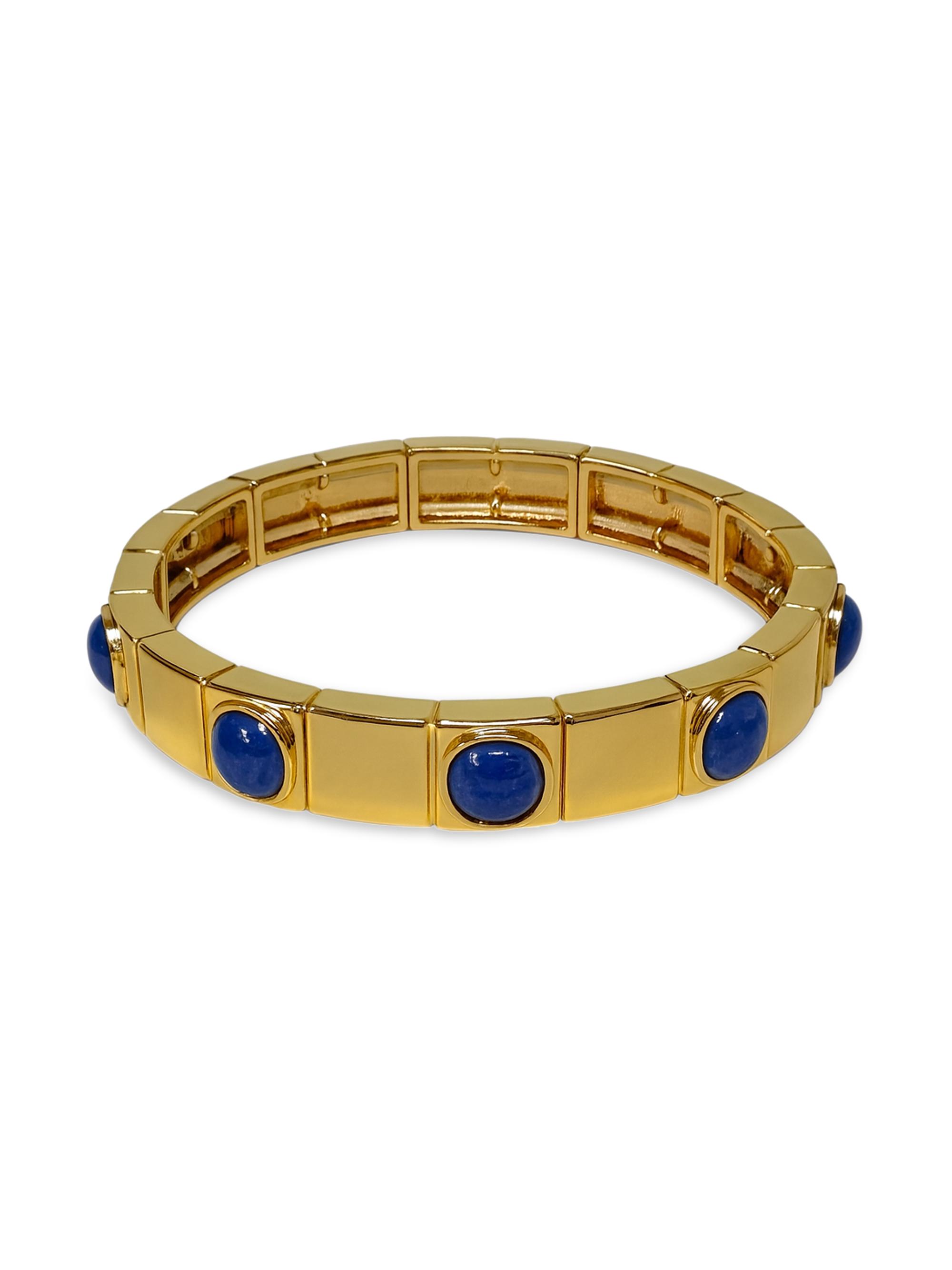 Click here for Fifth & Dune Womens Goldtone & Lapis Tile Bracelet... prices