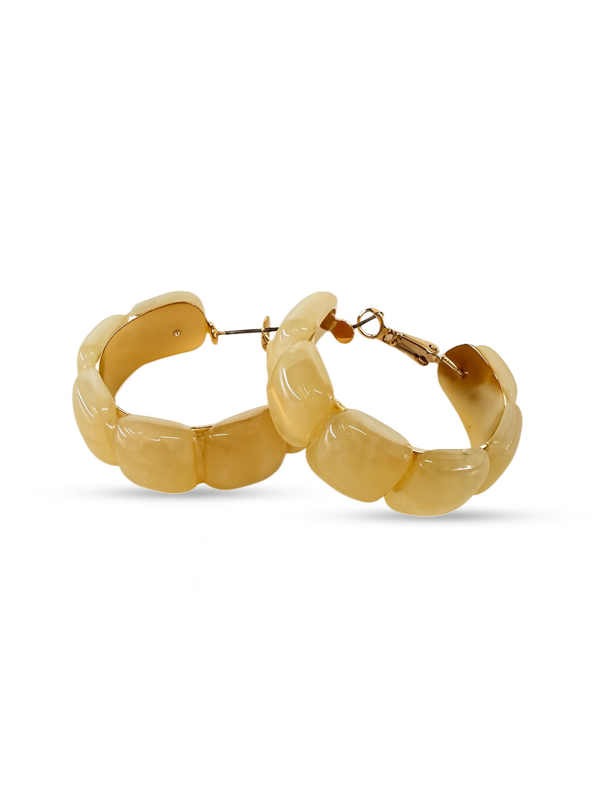 Click here for Fifth & Dune Womens Goldtone Chunky Hoop Earrings... prices