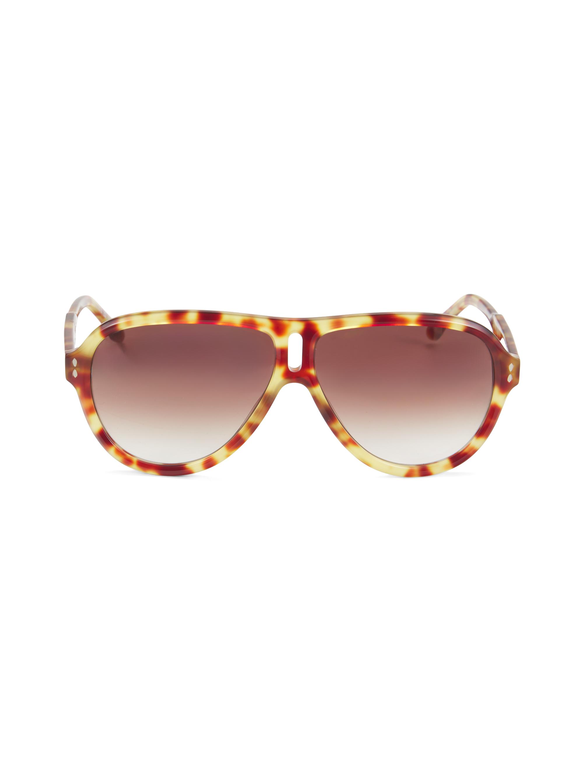 Click here for Isabel Marant Womens 60MM Tortoiseshell Pattern Pi... prices