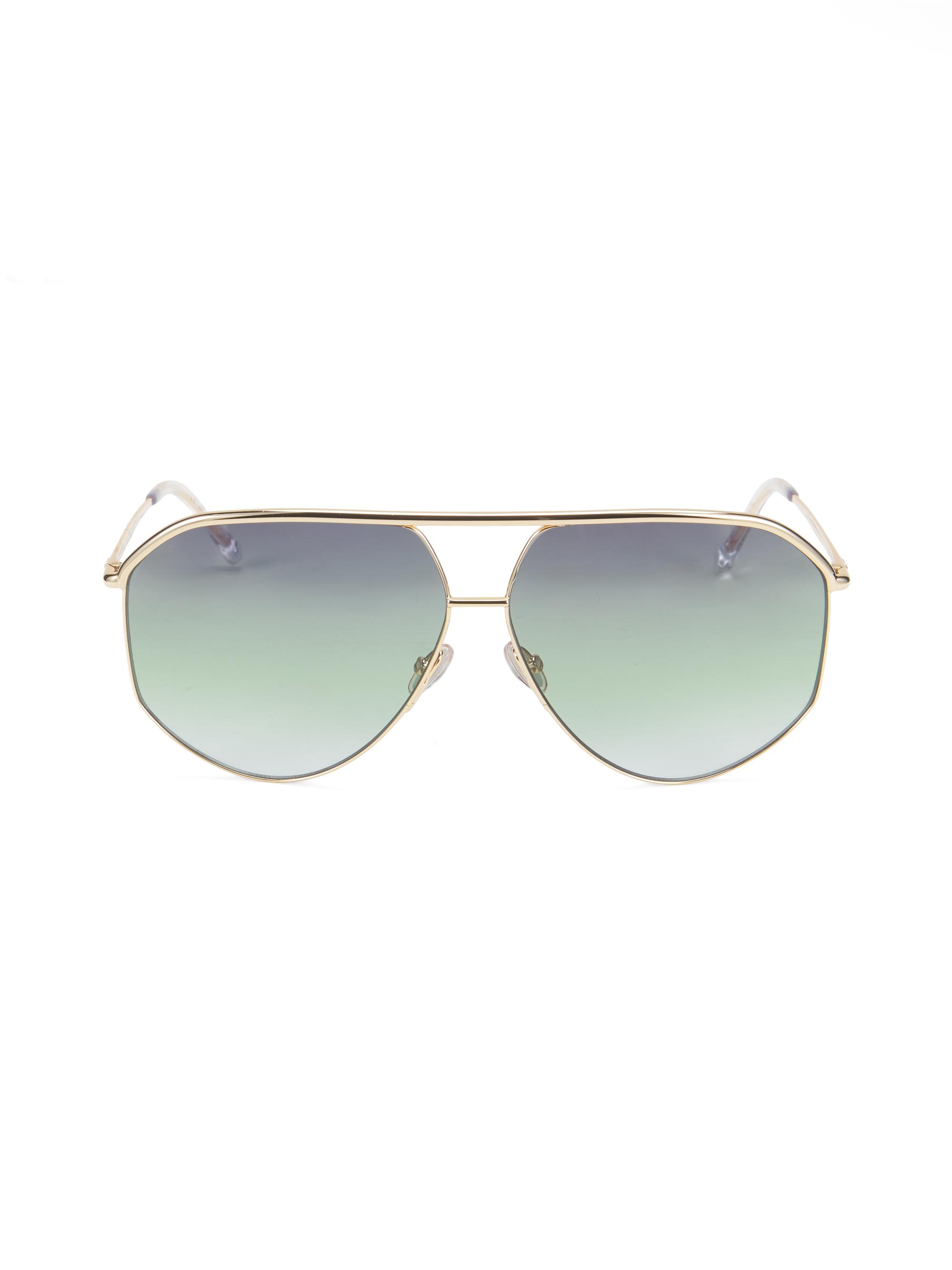 Click here for Isabel Marant Womens 64MM Gradient Lens Aviator Me... prices