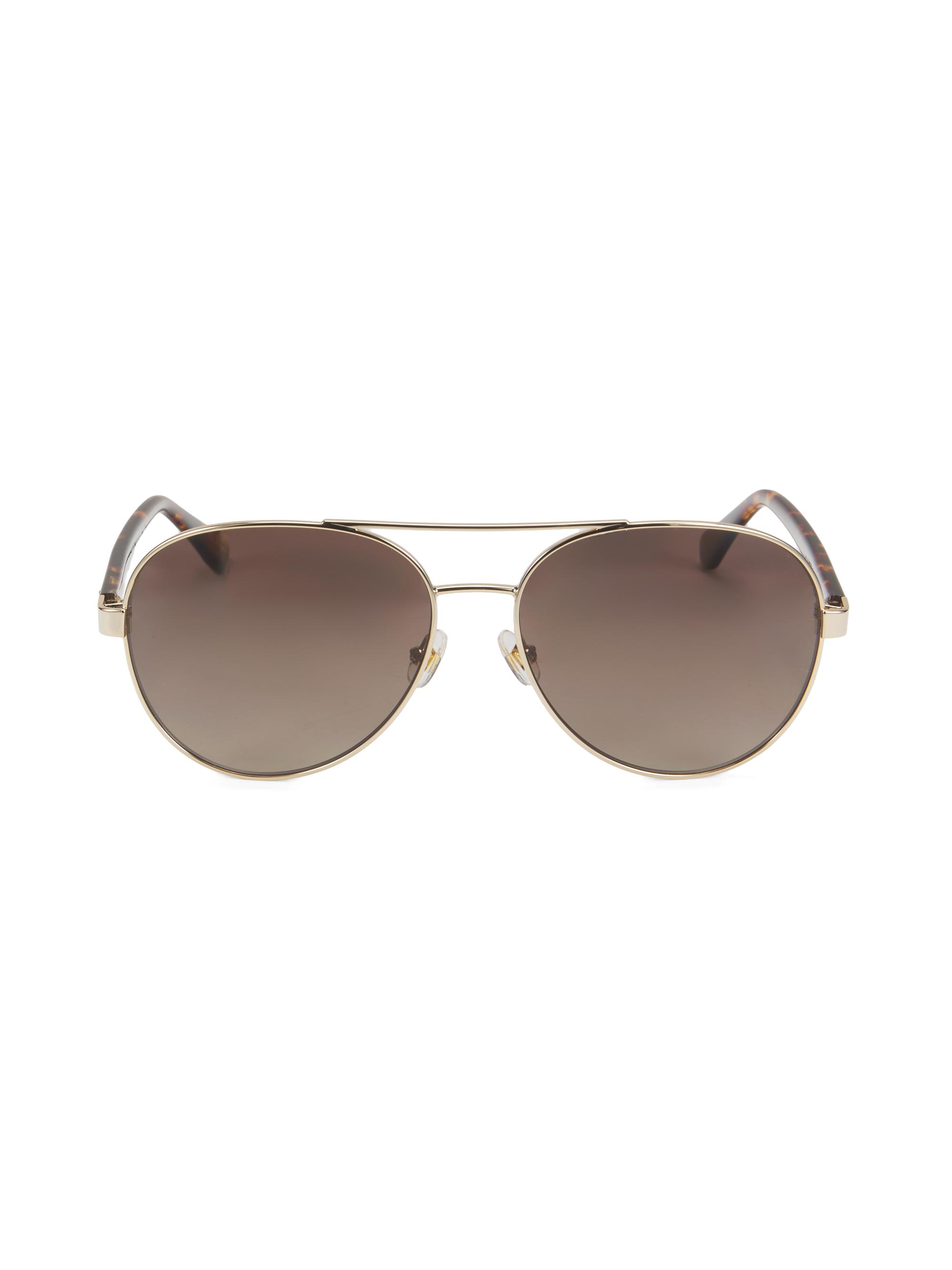Click here for Kate Spade New York Womens Averie 58MM Aviator Sun... prices