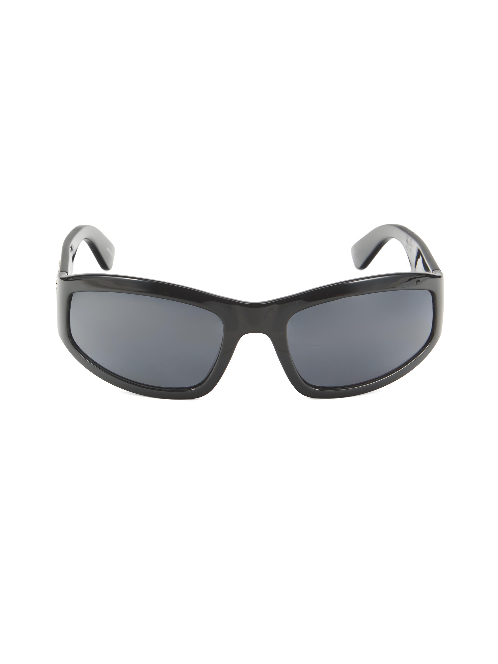 Click here for Moschino Womens 60MM Rectangular Sunglasses - Blac... prices
