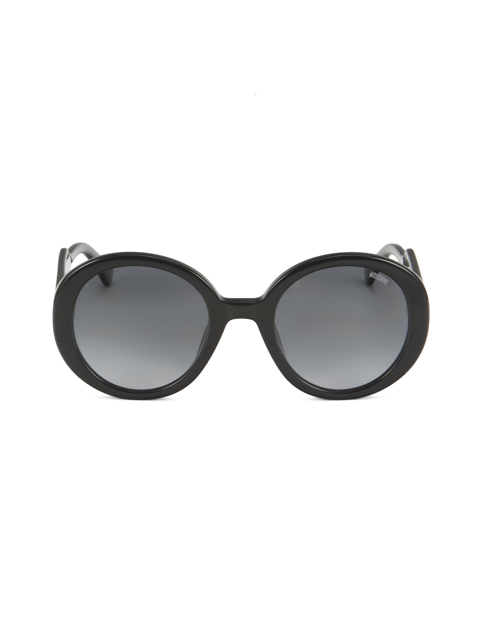 Click here for Moschino Womens 52MM Logo Round Sunglasses - Black... prices