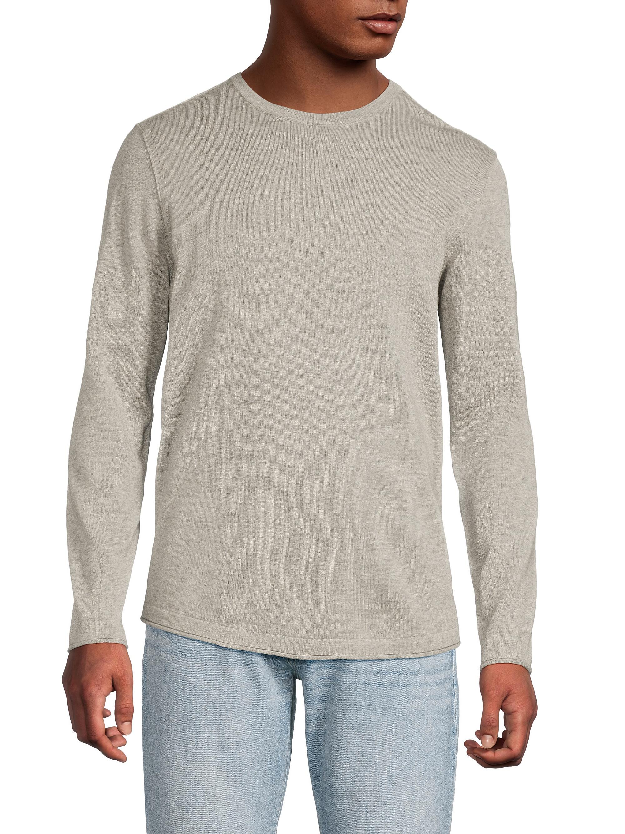 Click here for Joes Jeans Mens Cotton Crewneck Sweater - Heather... prices